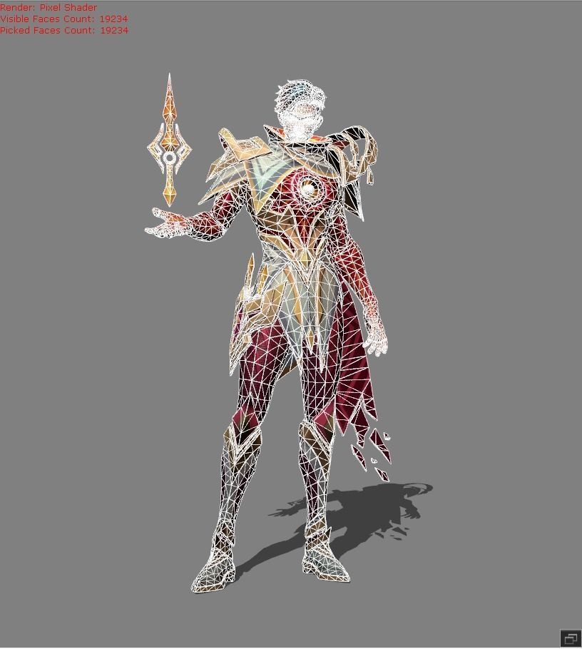 3D model Gussion Dimension Walker Skin VR / AR / low-poly | CGTrader