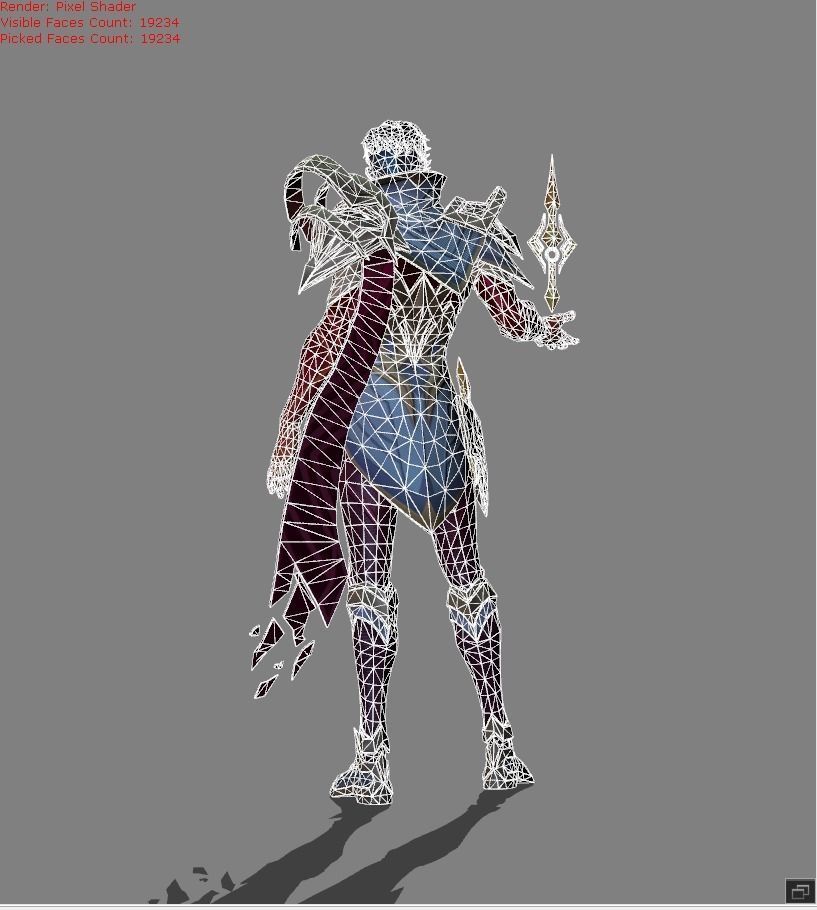 3D model Gussion Dimension Walker Skin VR / AR / low-poly | CGTrader