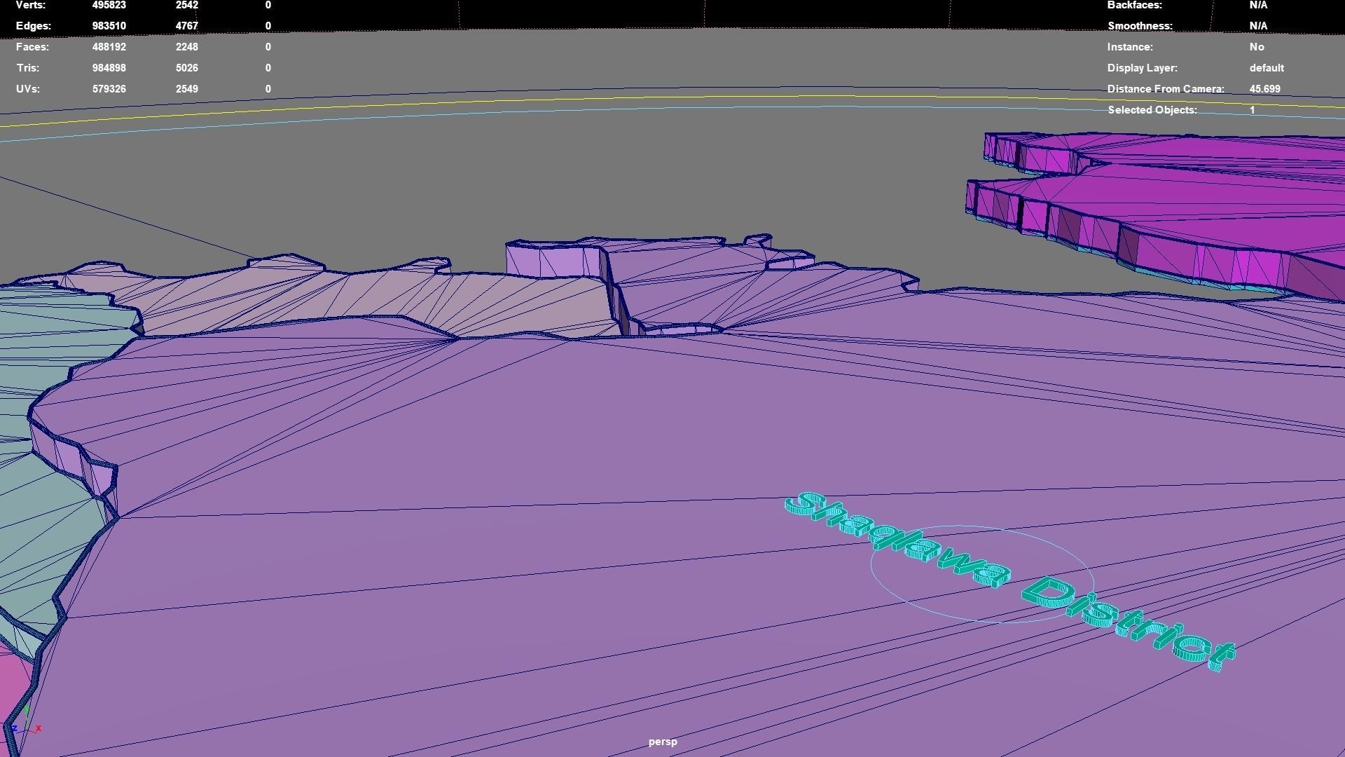 Erbil Governorate Iraqi Kurdistan Region Iraq map region 3D model ...