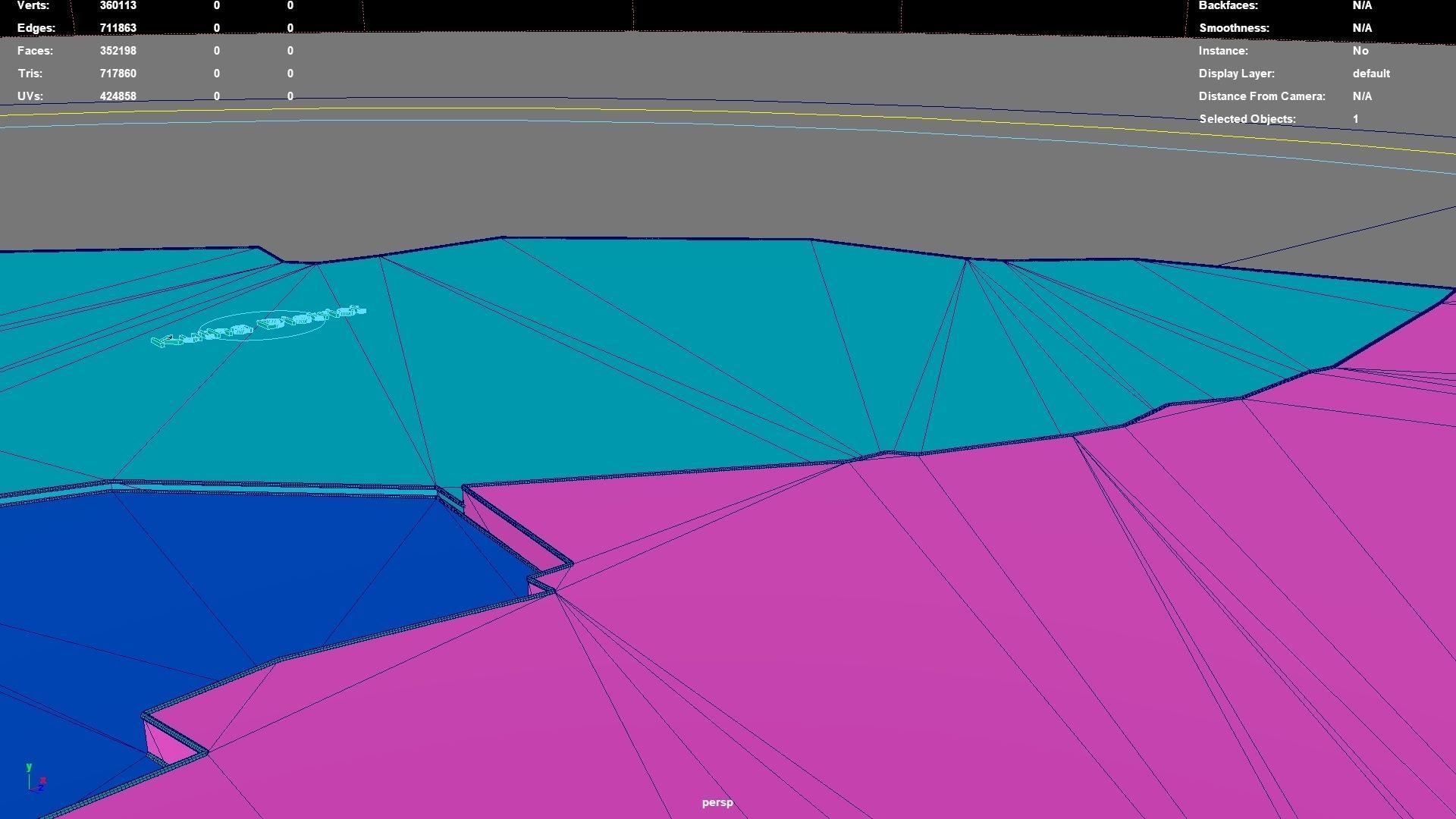 Babil Governorate Iraq map region geography political 3D model rigged ...