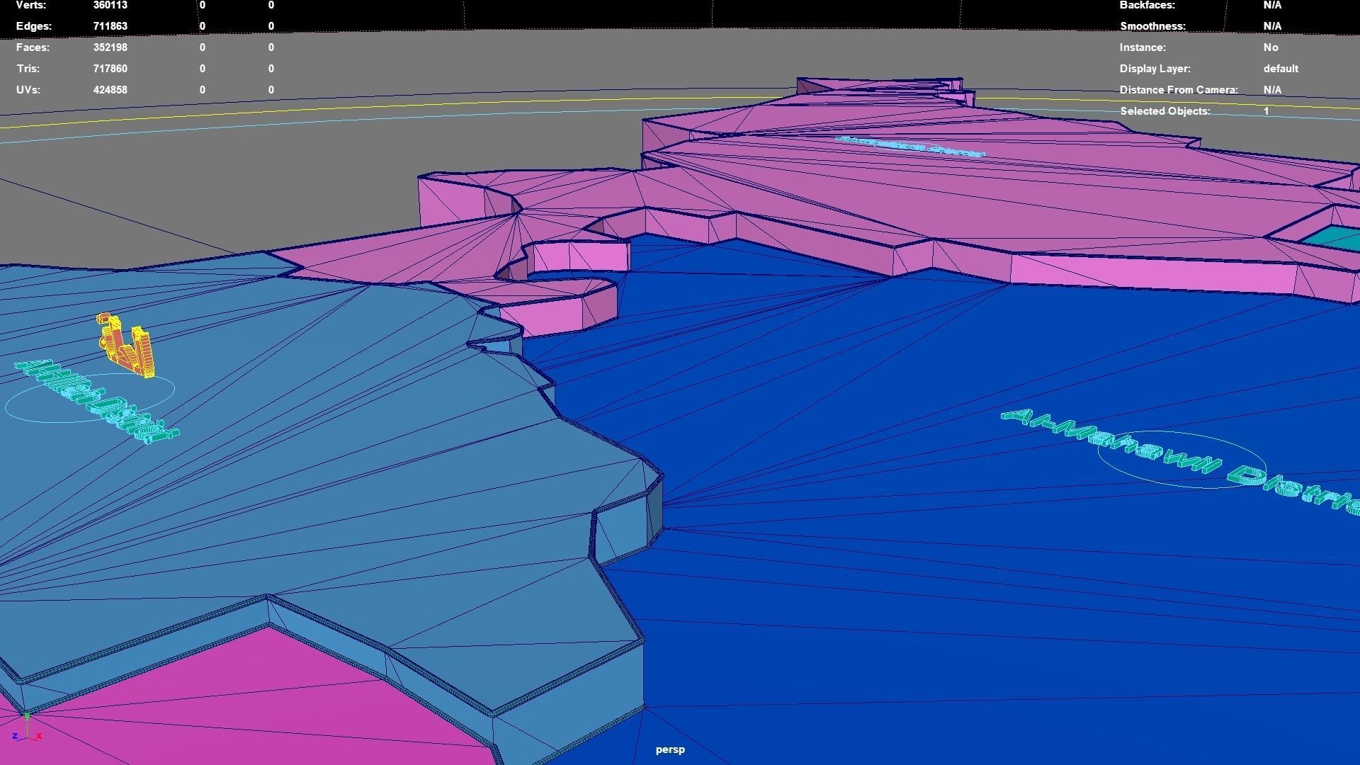 Babil Governorate Iraq map region geography political 3D model rigged ...