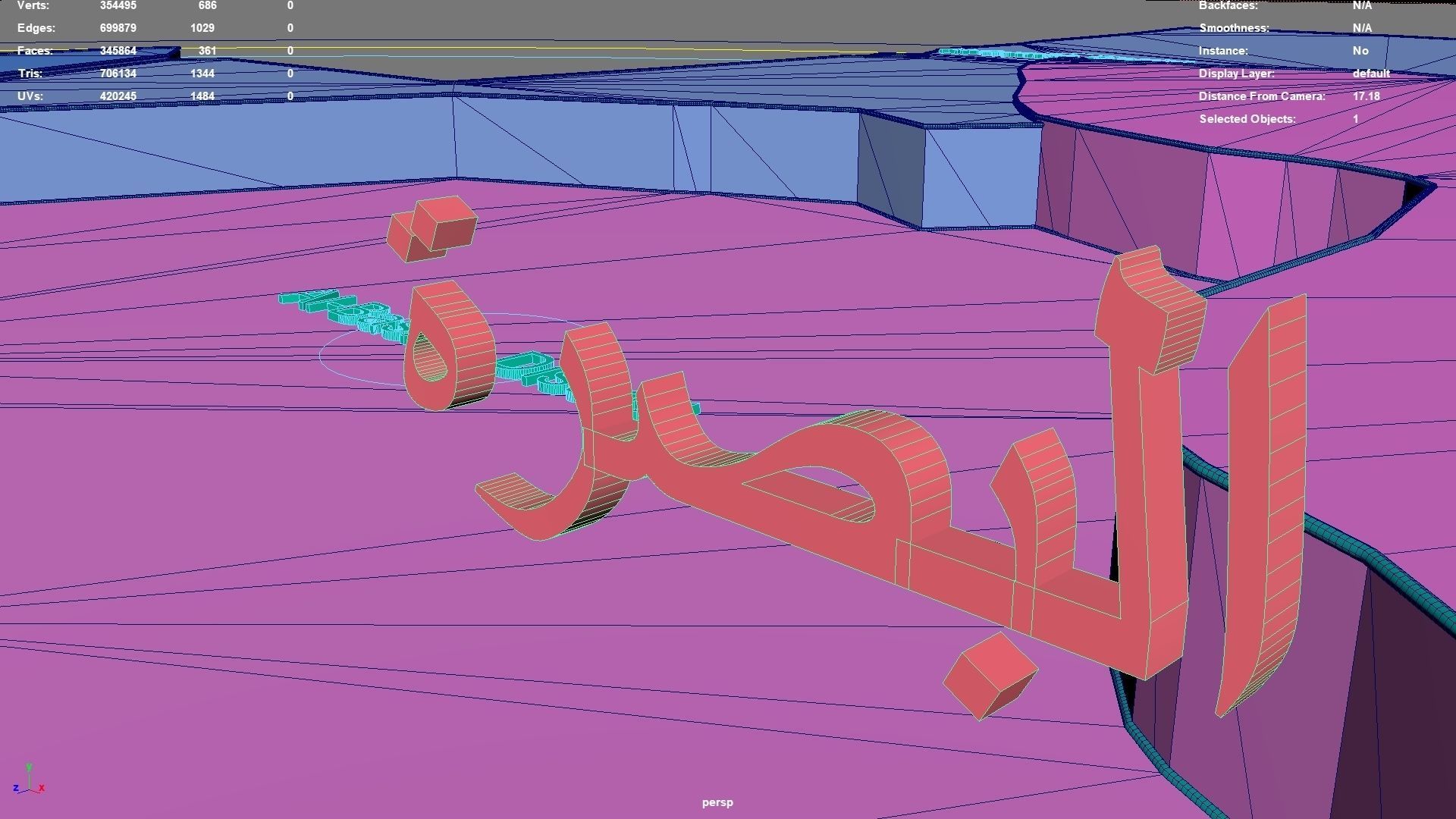 Al Basra Governorate Iraq map region geography political 3D model rigged | CGTrader