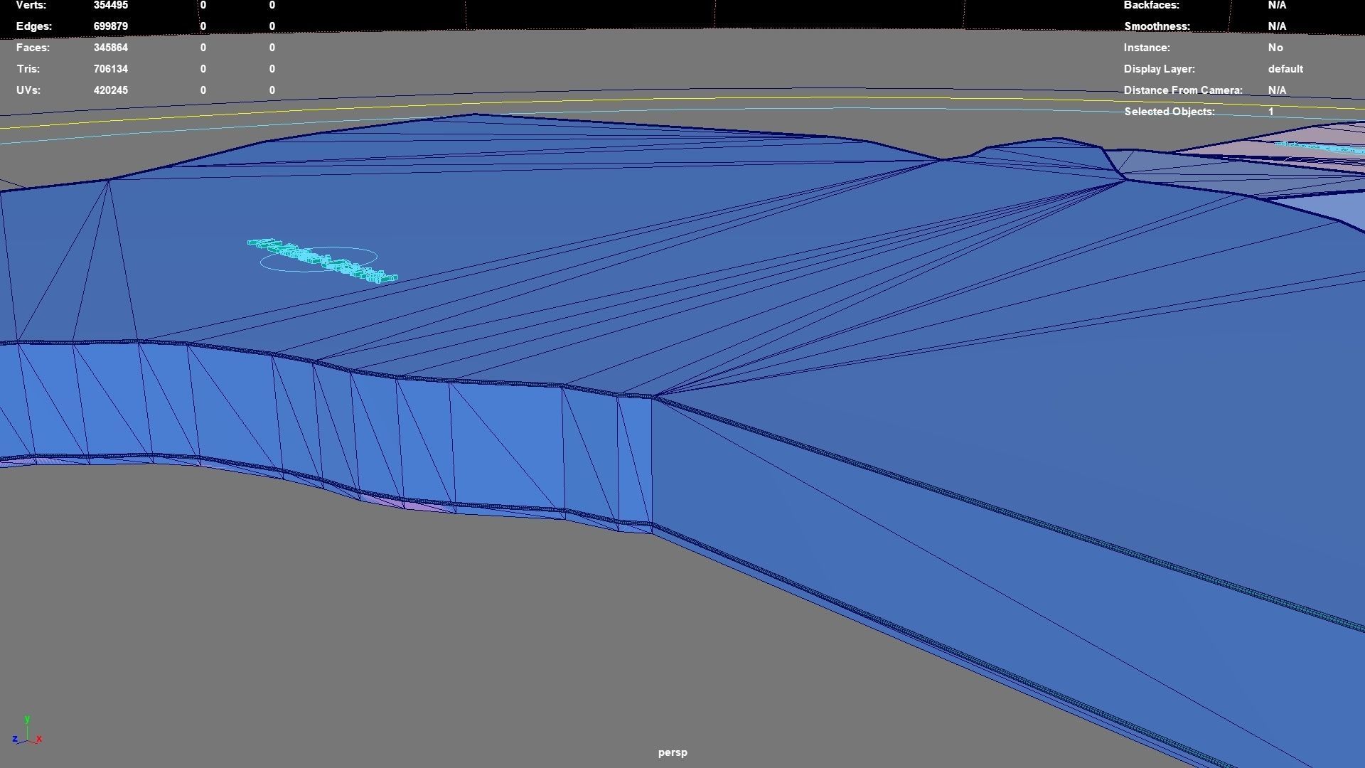 Al Basra Governorate Iraq map region geography political 3D model ...