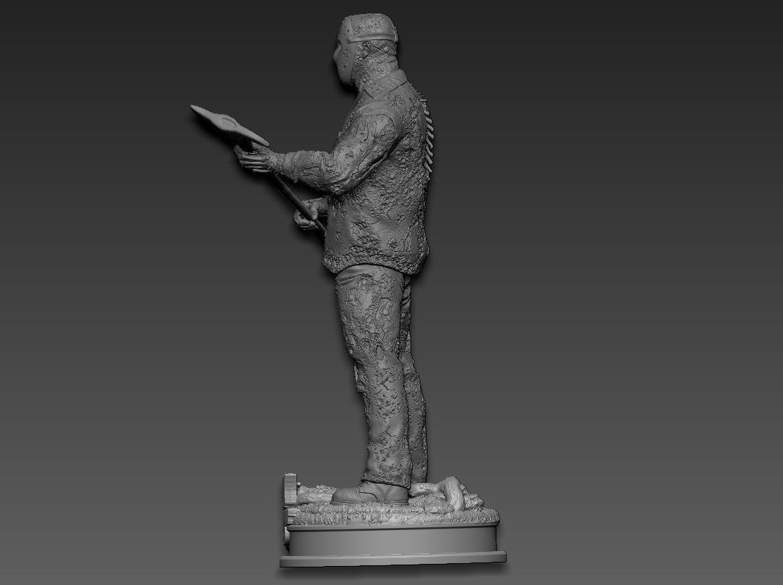 Friday the 13th 3D model 3D printable | CGTrader