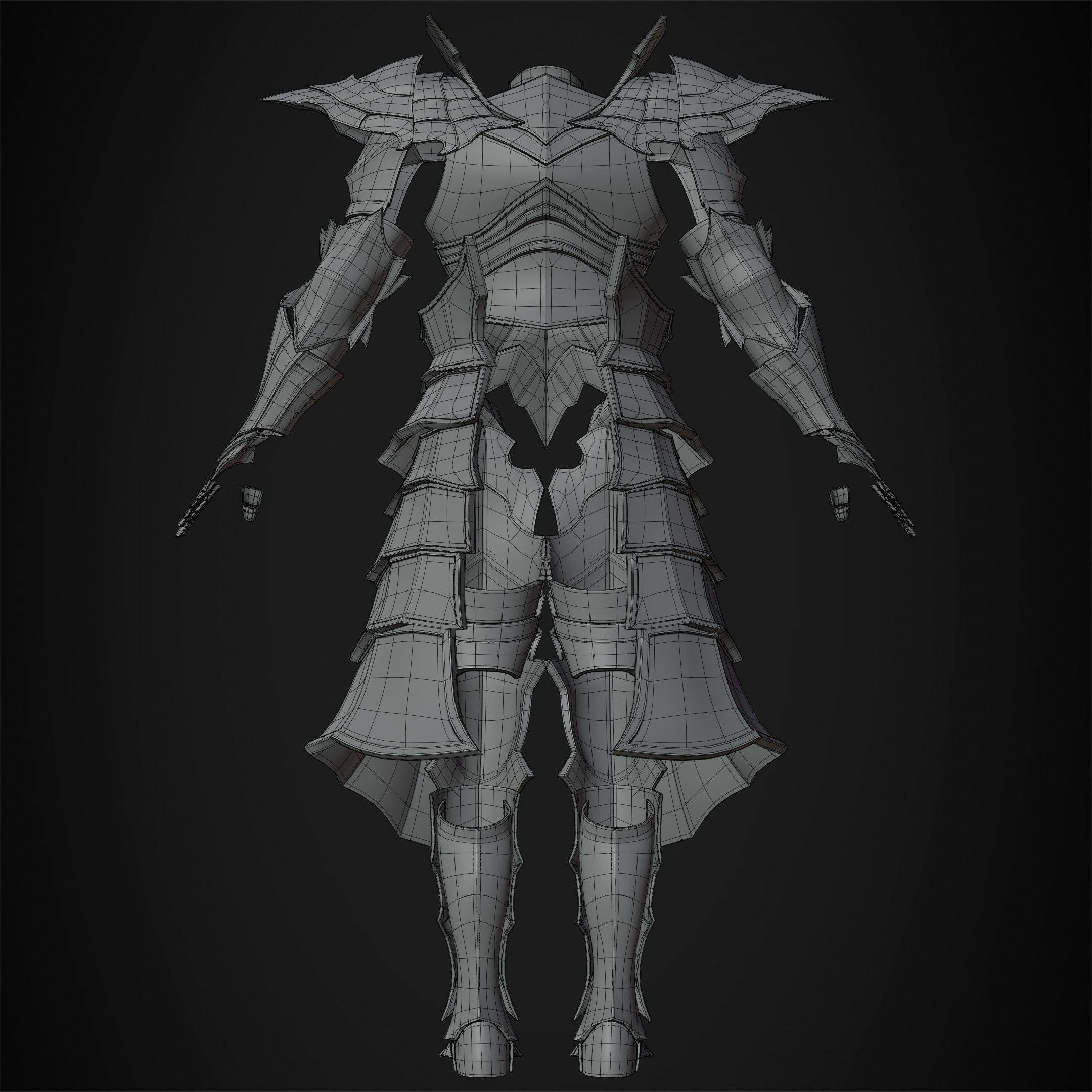 Dark Souls Ornstein Dragon Slayer Armor for Cosplay 3D model 3D ...
