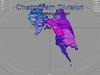 Chattogram Division Eastern Bengal Bangladesh map region 3D model ...