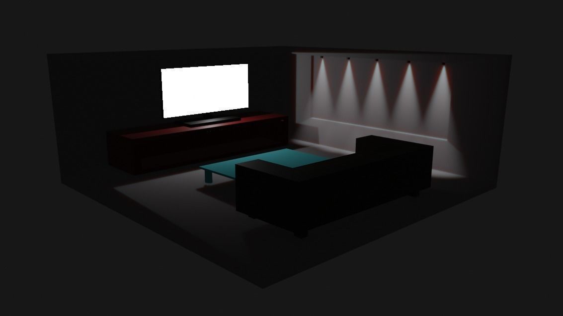 Room animation free 3D model animated | CGTrader