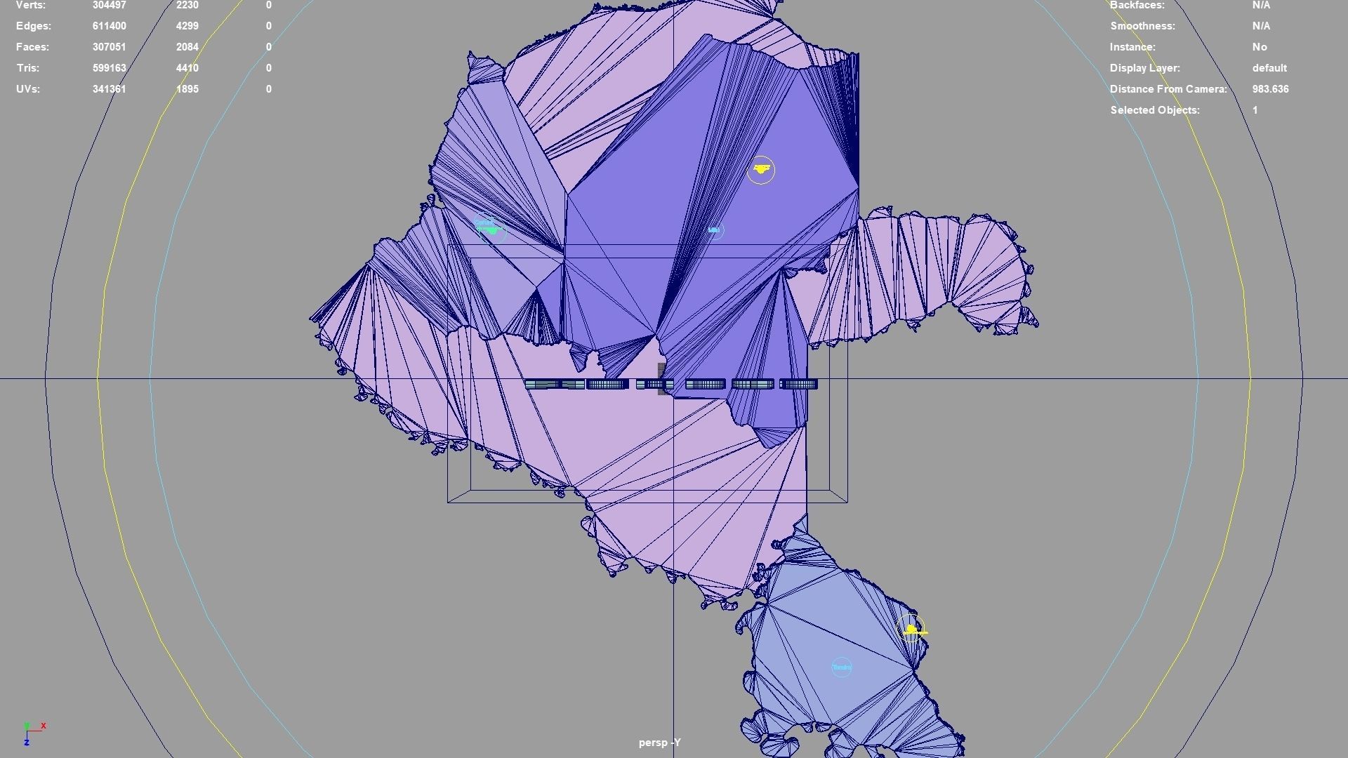 Vaupes RAP Amazonia Colombia map region geography political 3D model ...