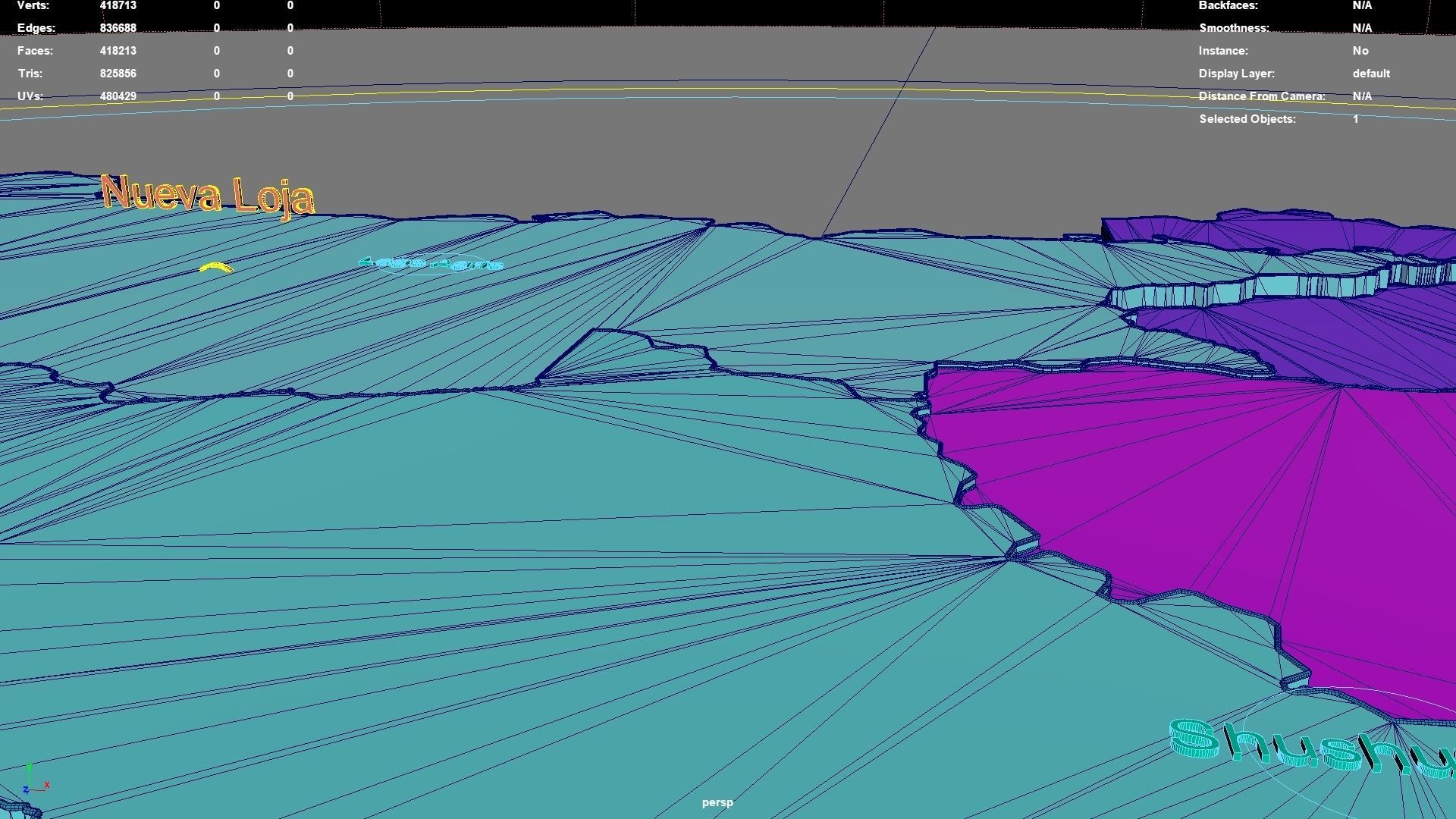 Sucumbios Ecuador map region geography political geographic 3D model rigged | CGTrader
