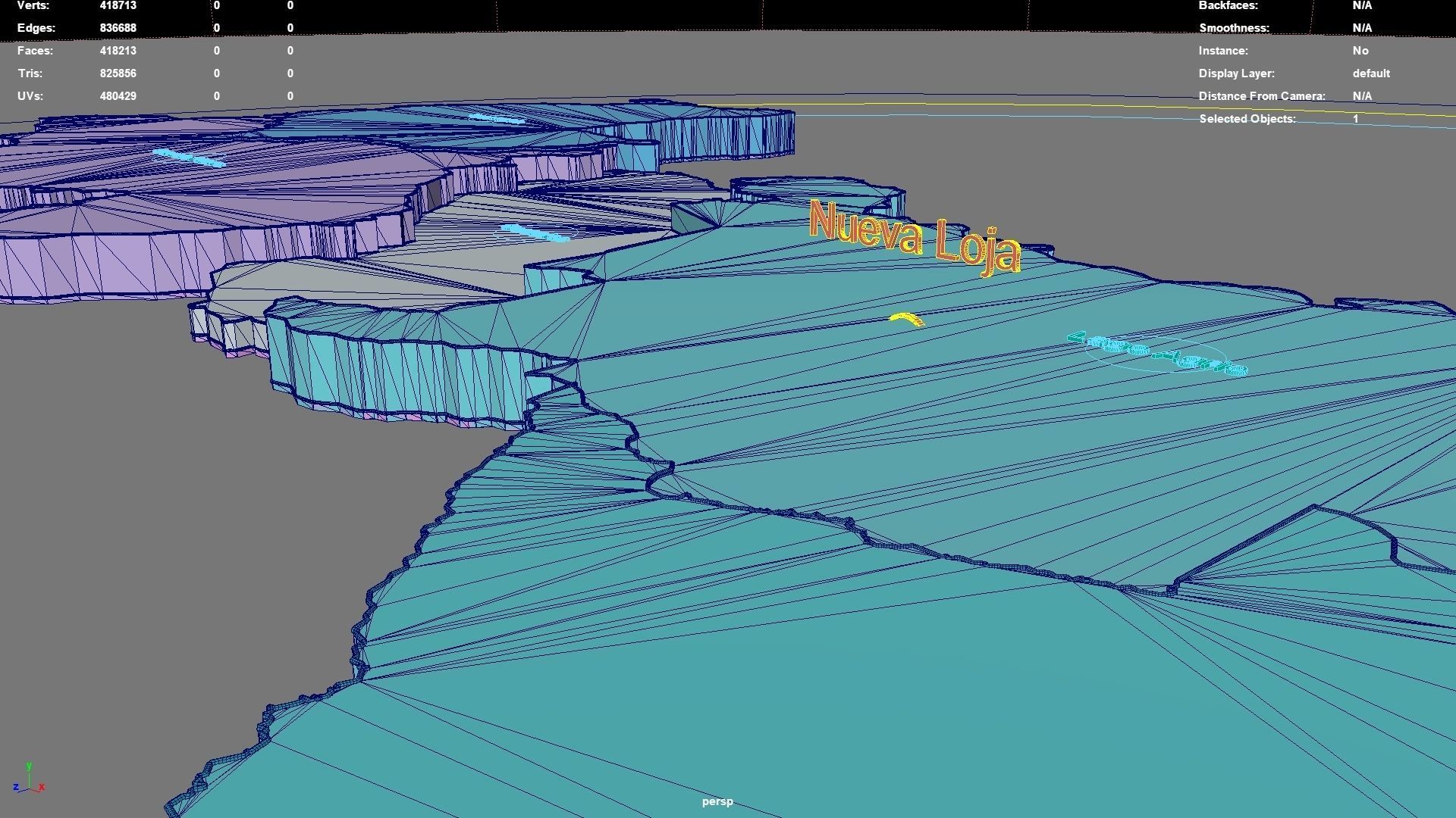 Sucumbios Ecuador map region geography political geographic 3D model rigged | CGTrader