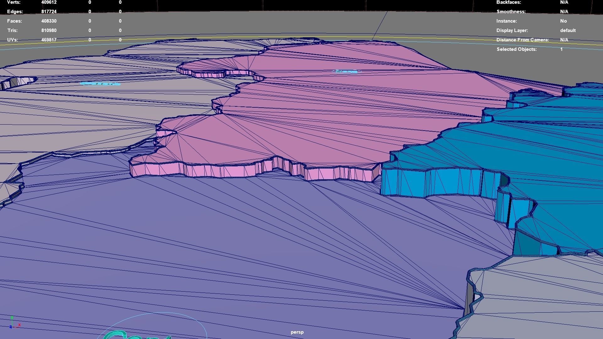 Norte de Santander RAP Gran Santander Colombia map region 3D model ...