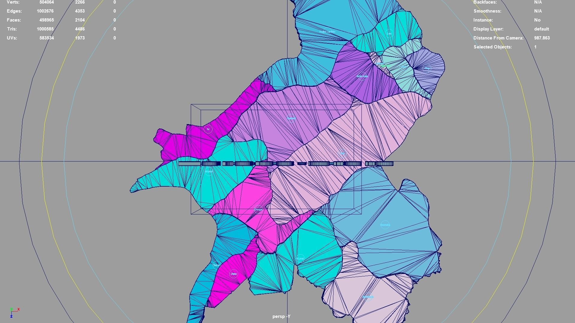Taraba State Nigeria map region geography political geographic 3D model ...