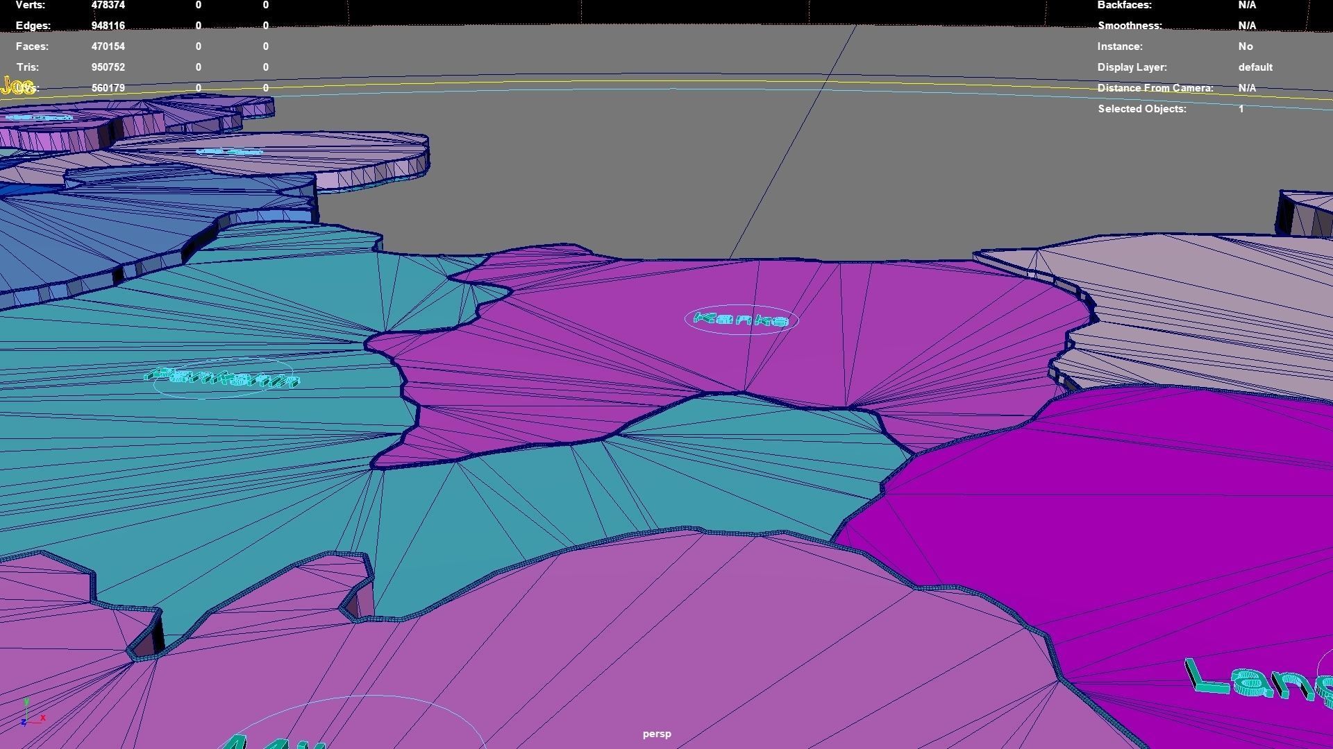 Plateau State Nigeria map region geography political geographic 3D ...
