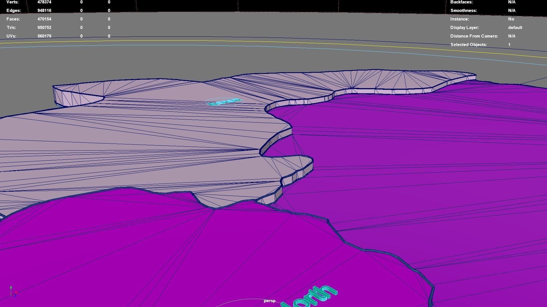 Plateau State Nigeria map region geography political geographic 3D ...