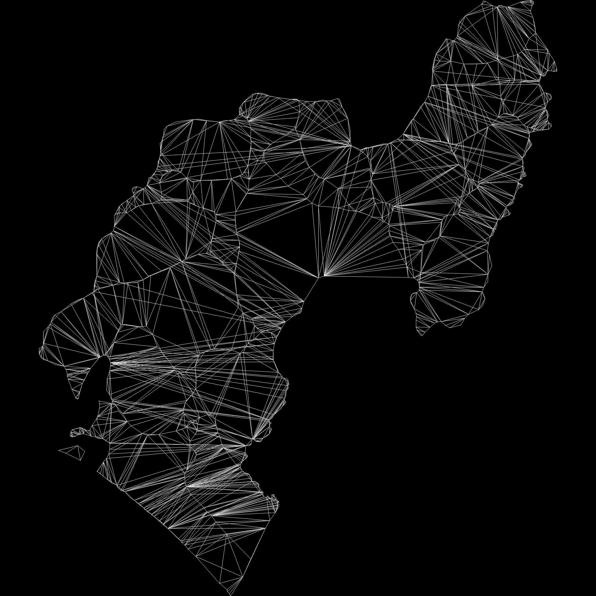 Ondo State Nigeria map region geography political geographic 3D model ...