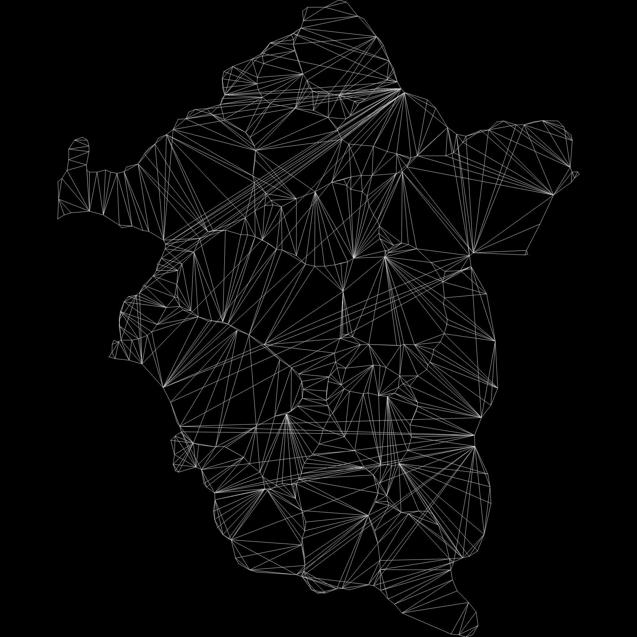 Enugu State Nigeria map region geography political geographic 3D model ...
