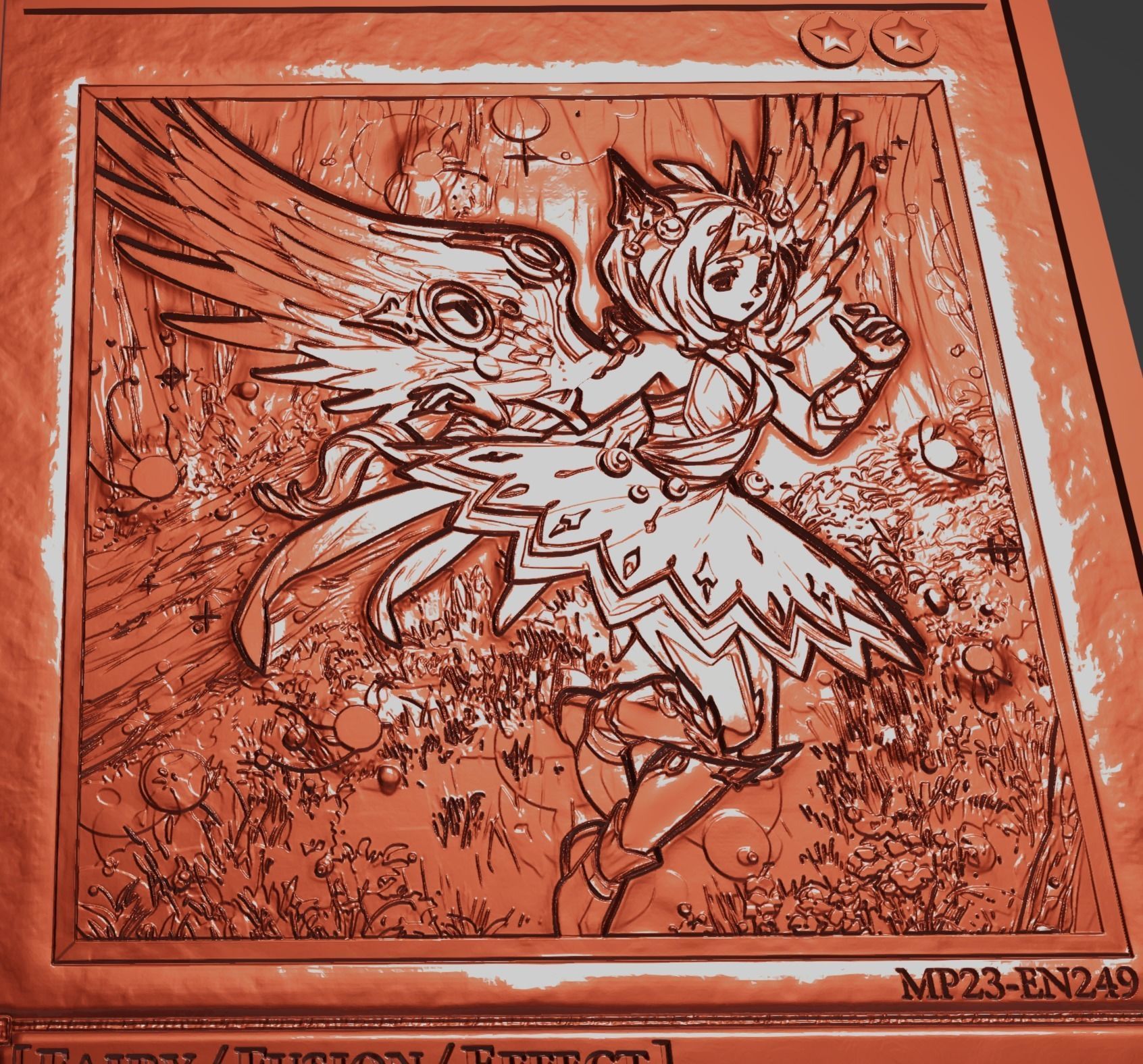 HUGIN THE RUNICK WINGS - YUGIOH 3D model 3D printable | CGTrader