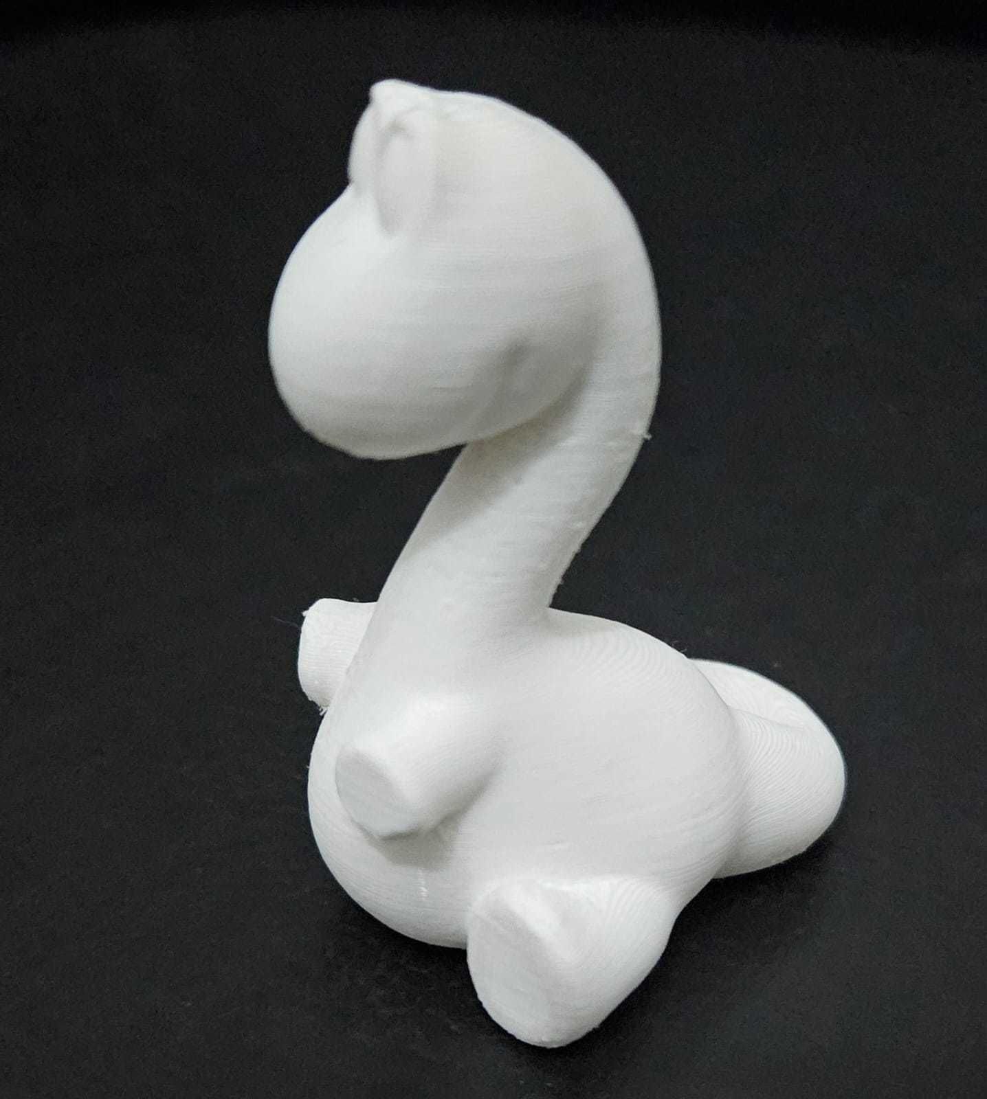 Dinosaur Diplodocus Sitting 3D model 3D printable | CGTrader