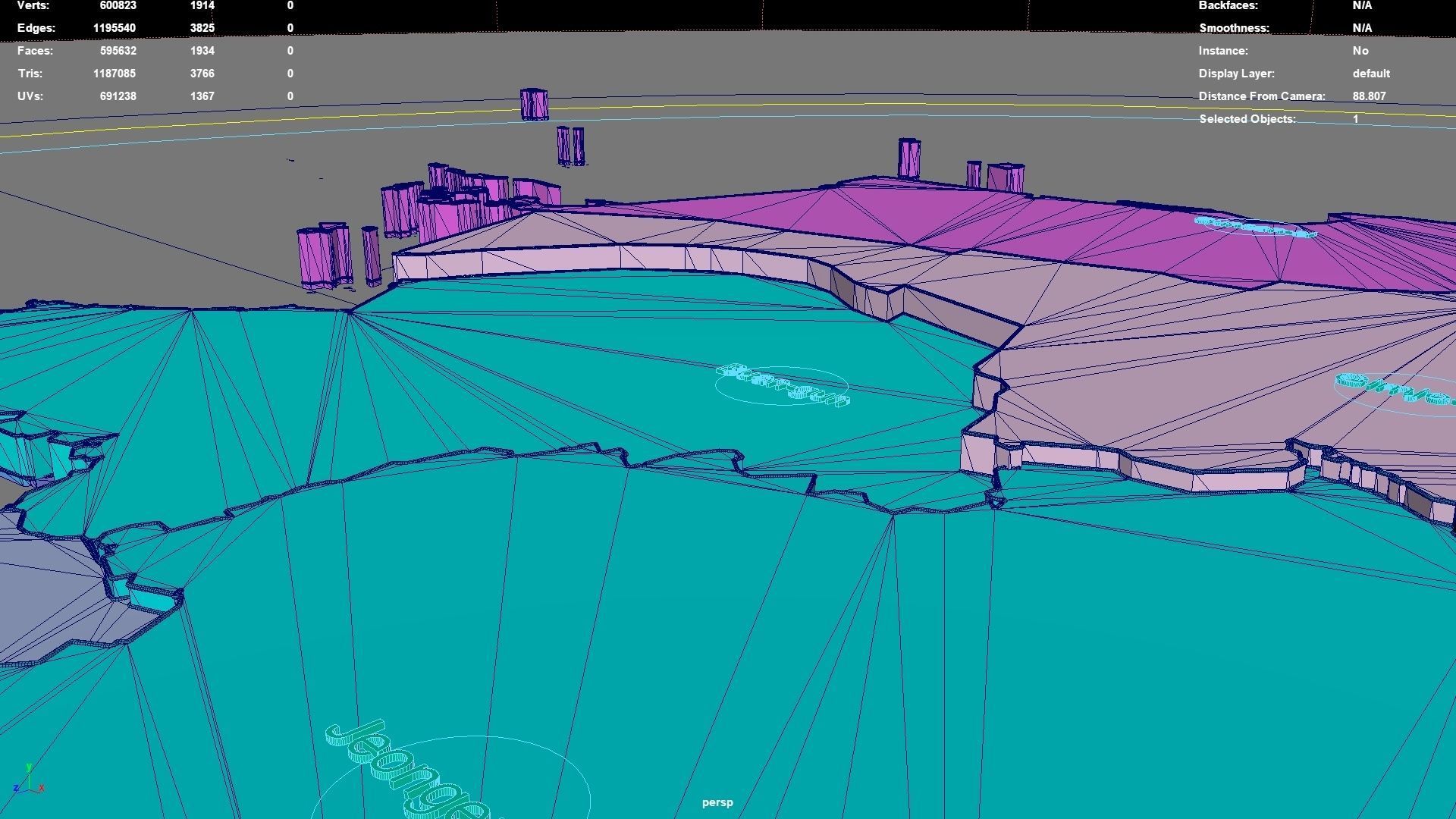 North Jeolla South Korea map region geography political 3D model rigged ...