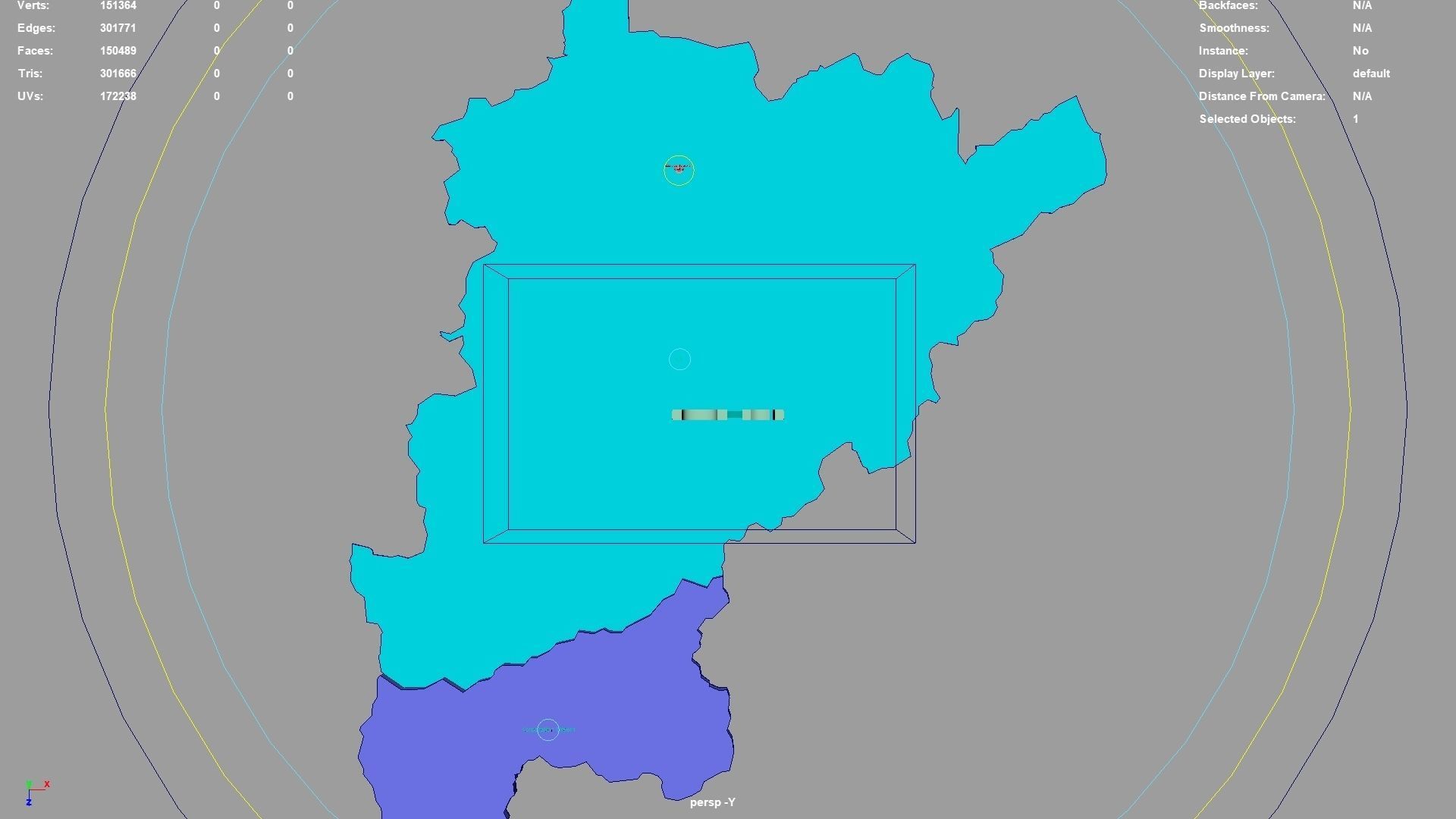 Uri Switzerland map region geography political geographic 3D model ...
