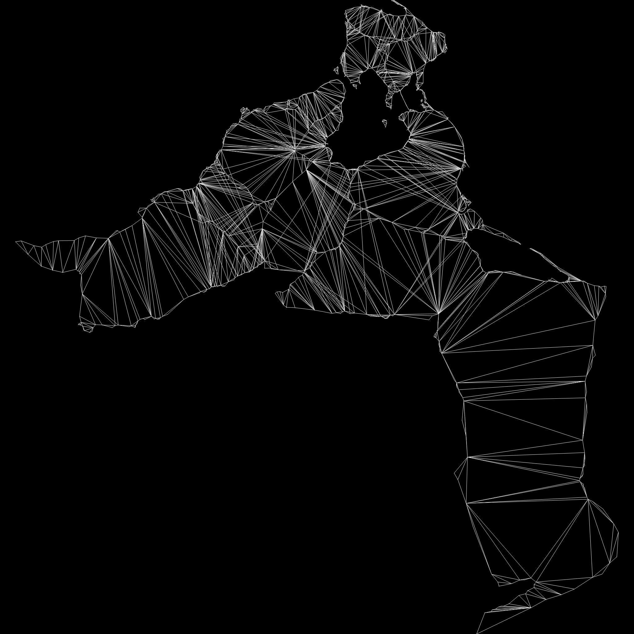 Medenine Tunisia map region geography political geographic 3D model ...