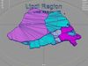 Lindi Region Coastal Zone Tanzania map region geography 3D model rigged ...