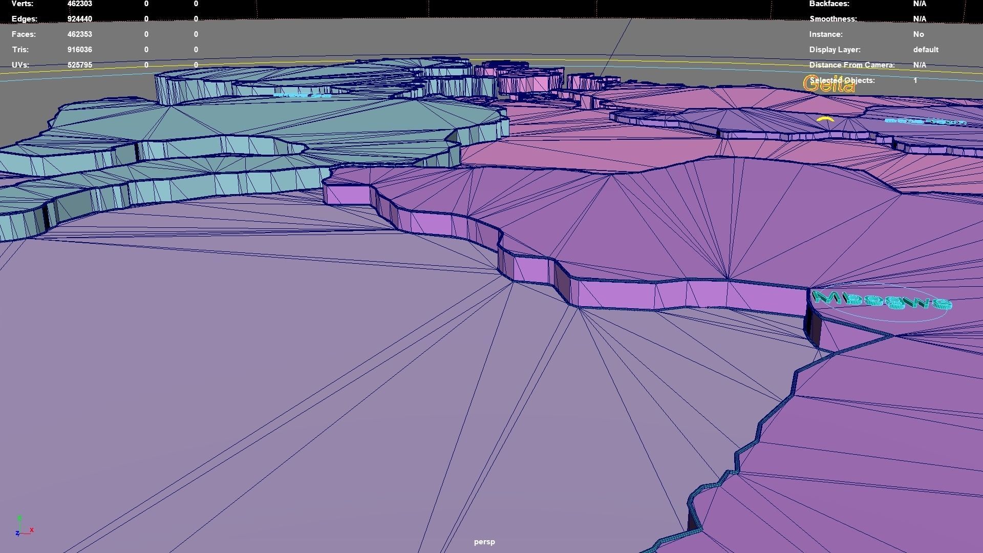 Geita Lake Zone Tanzania map region geography political 3D model rigged ...