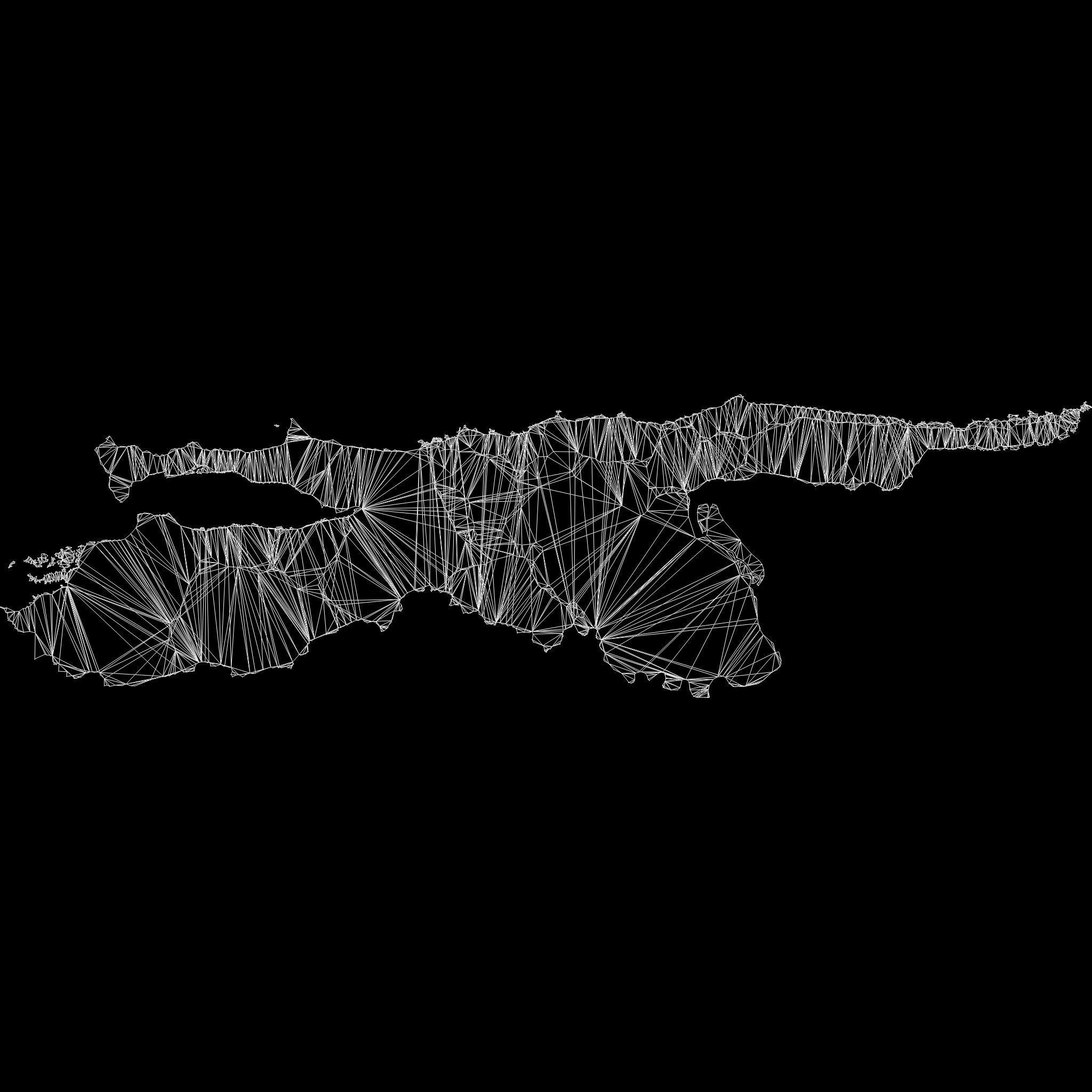 Sucre State Venezuela map region geography political geographic 3D ...