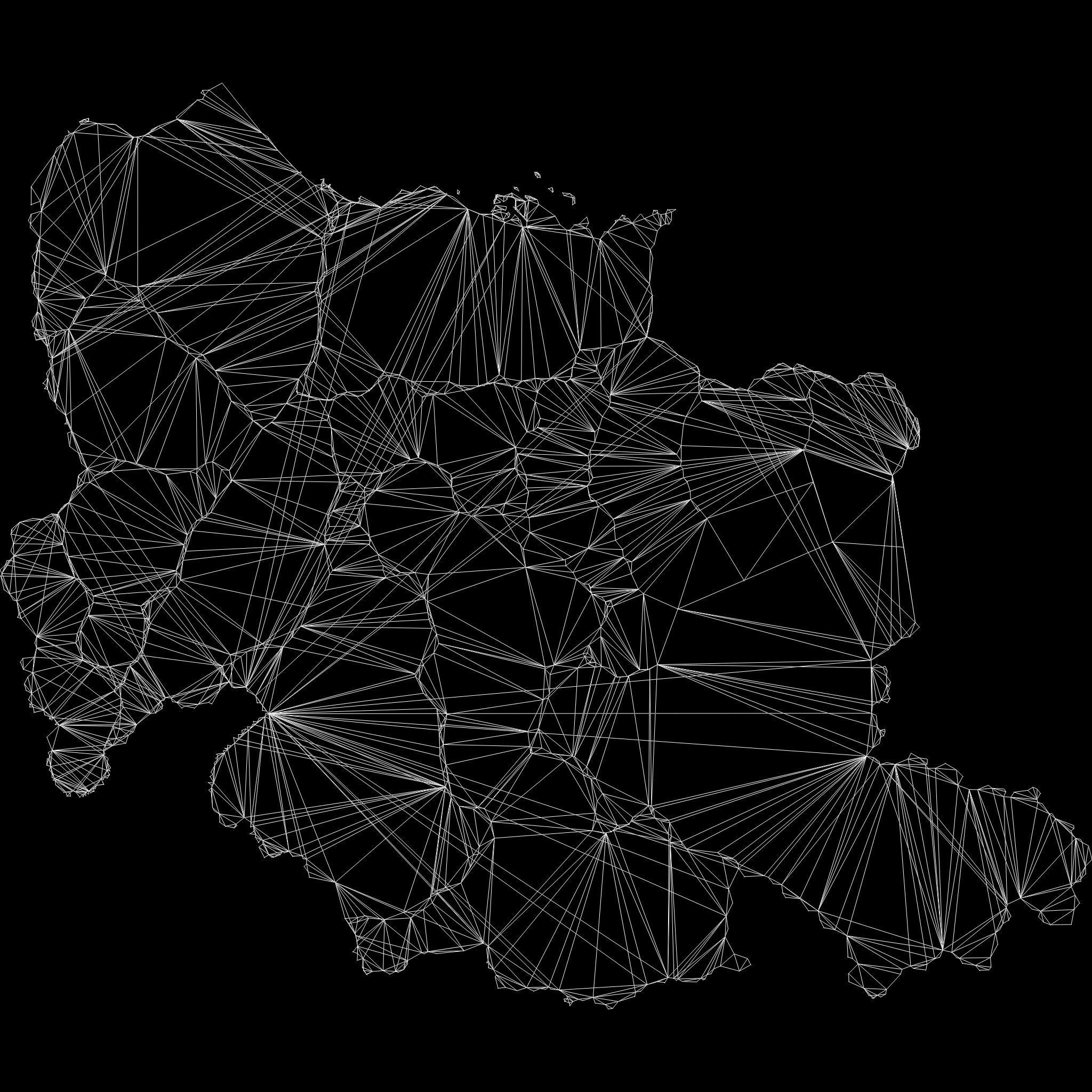 Carabobo State Venezuela map region geography political 3D model rigged ...