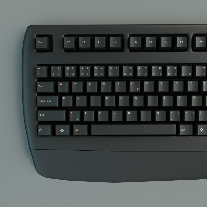 Keyboard and Mouse free 3D model | CGTrader