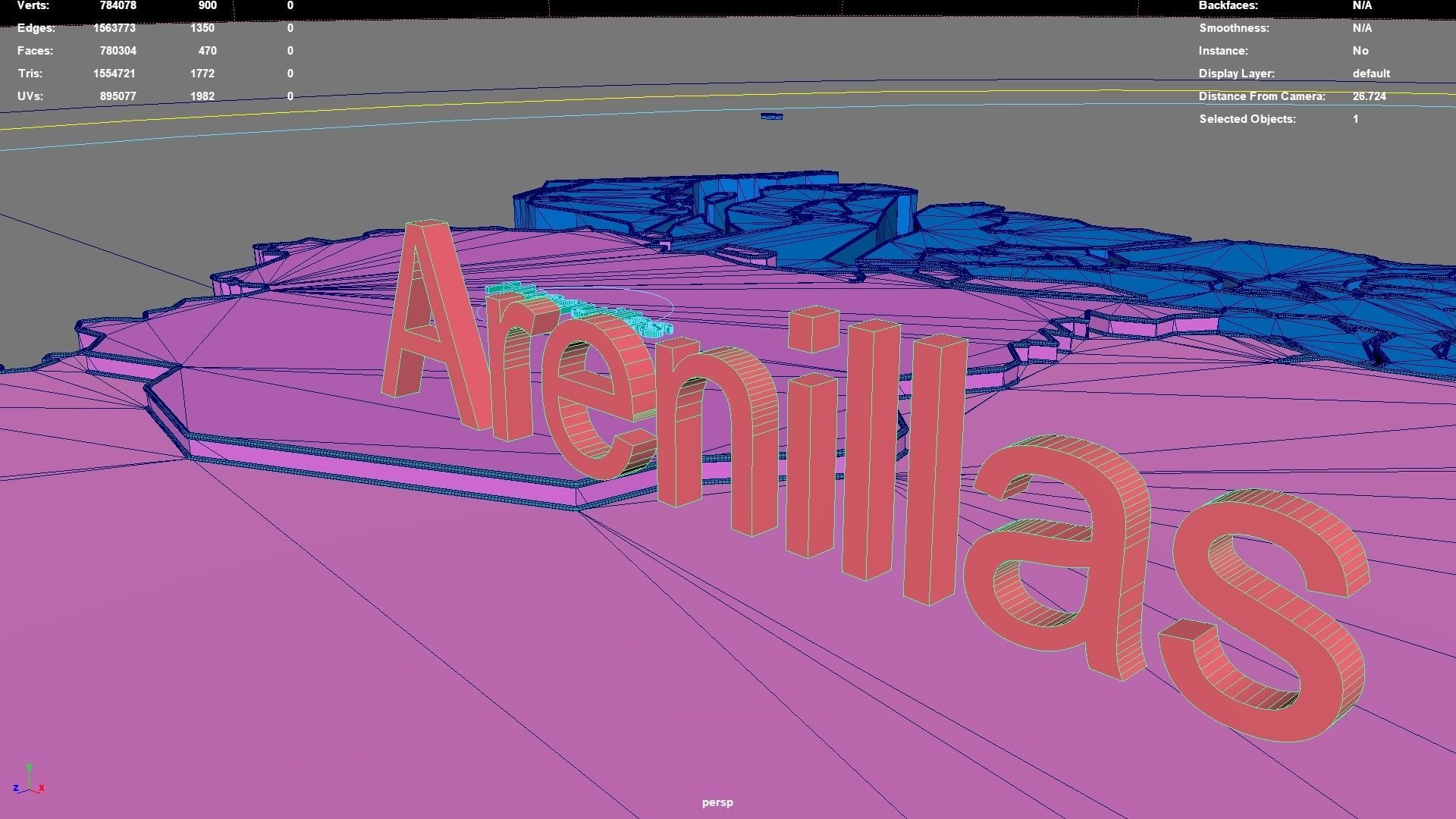 El Oro Ecuador map region geography political geographic 3D model ...