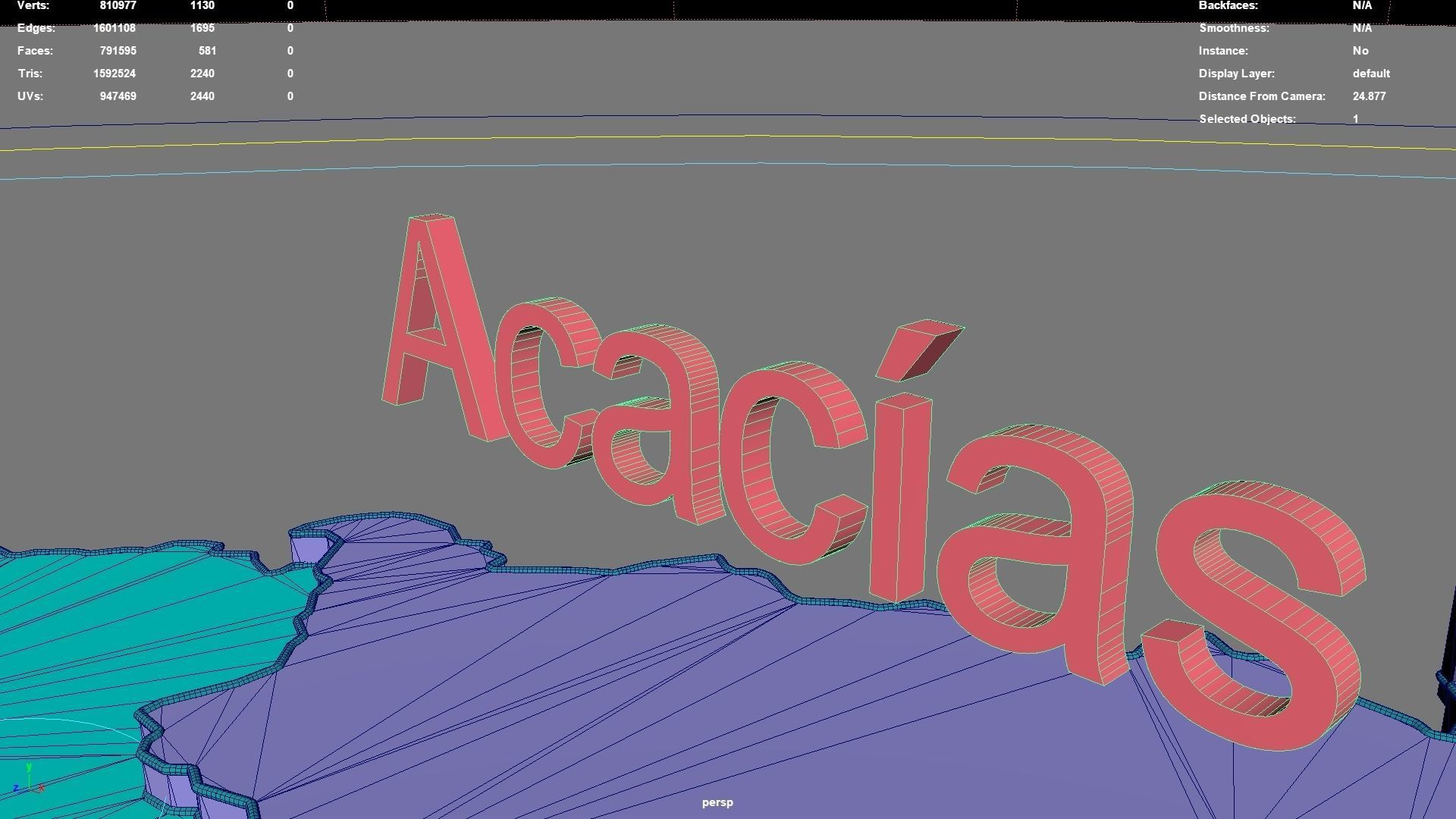 Meta RAP Especial Central Colombia map region geography 3D model rigged ...