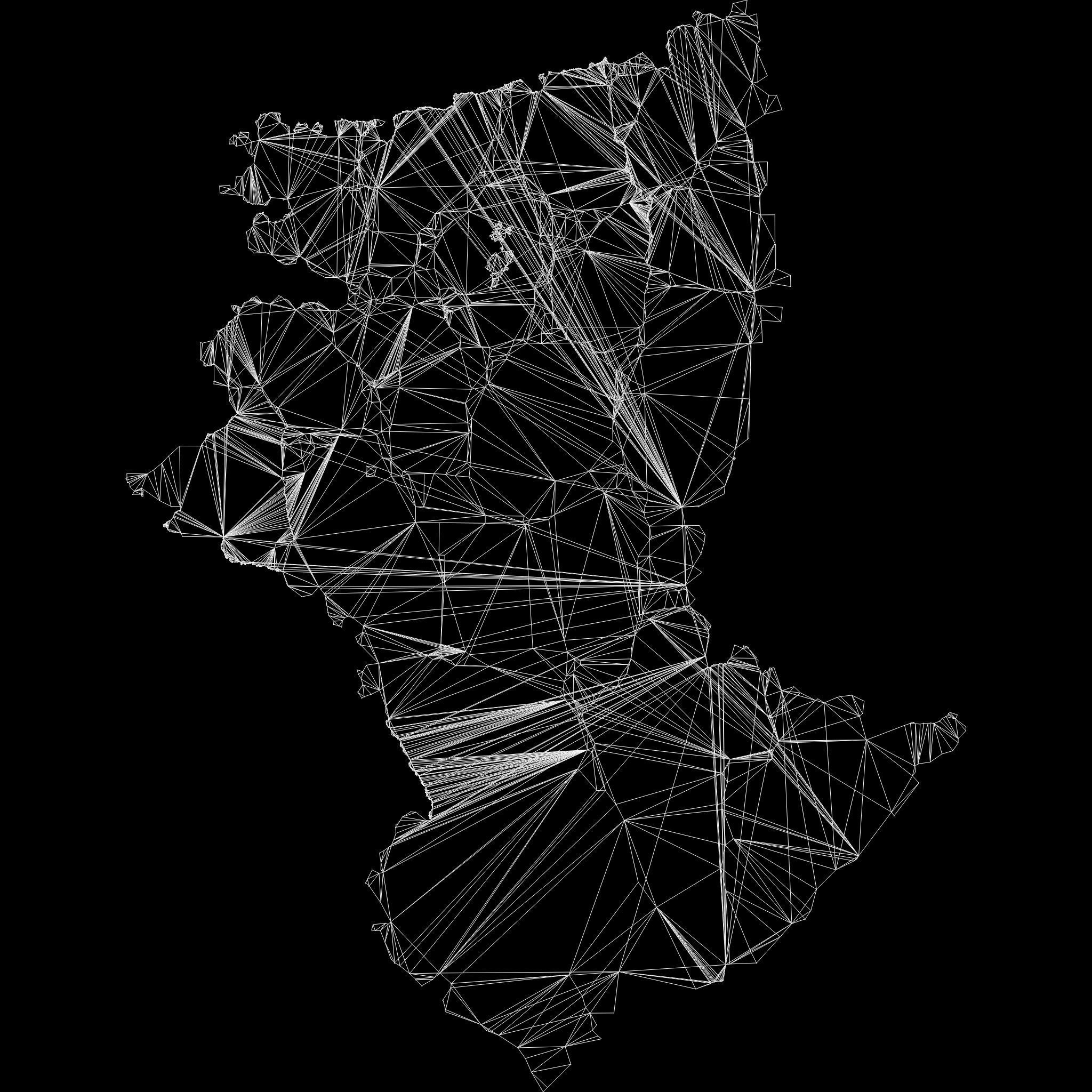 Kostanay Region Kazakhstan map region geography political 3D model ...