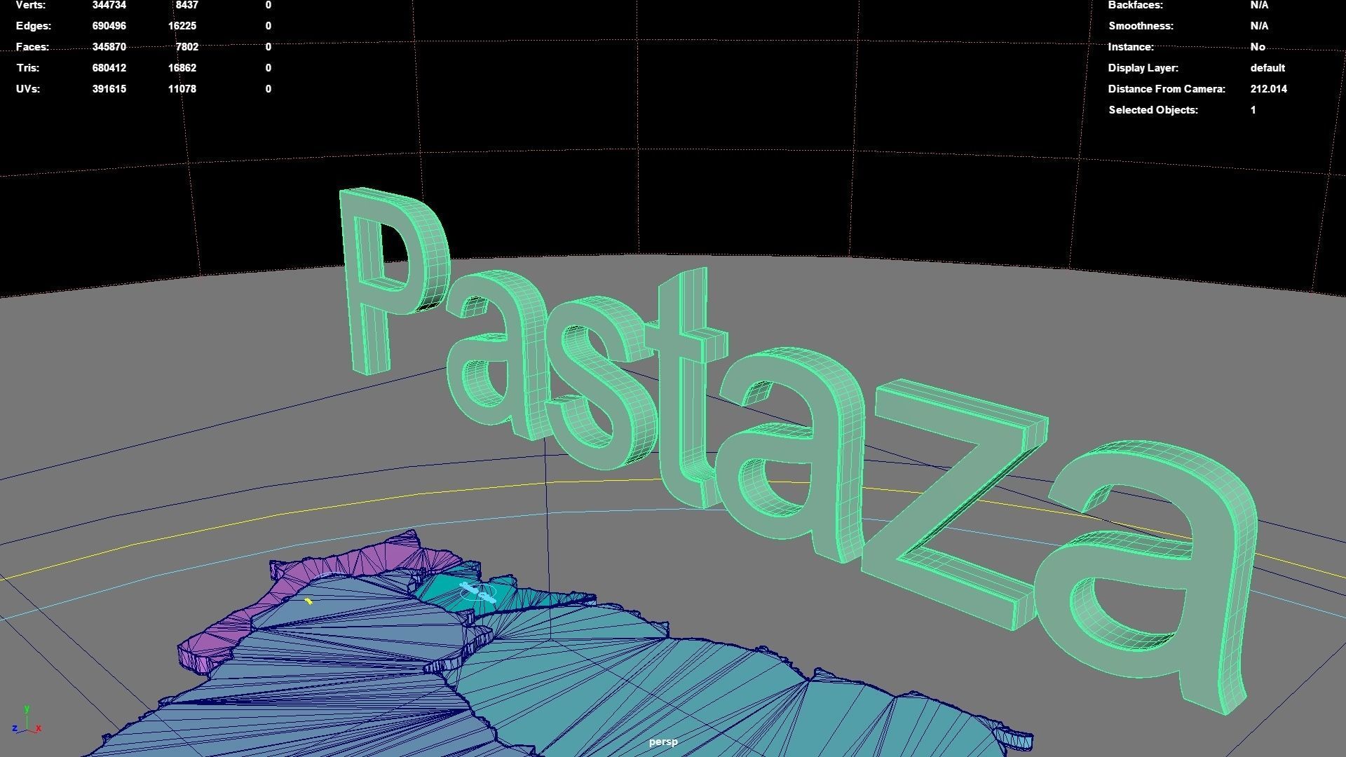 Pastaza Ecuador map region geography political geographic 3D model ...