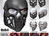 GHOST POSSESSED SIMON RILEY MASK - MODERN WARFARE 2 - 3 WARZONE 3D ...