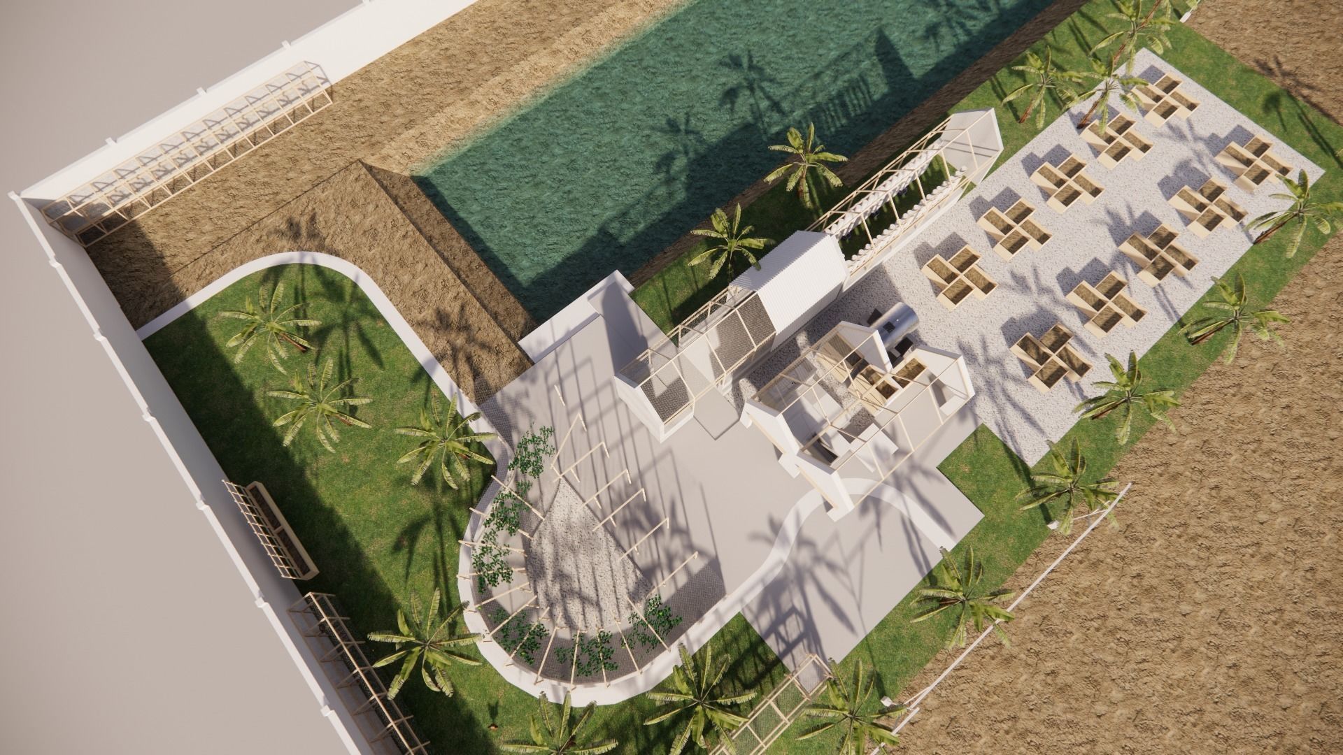 farm site free 3D model | CGTrader