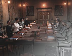Animated Meeting room 3D Models | CGTrader