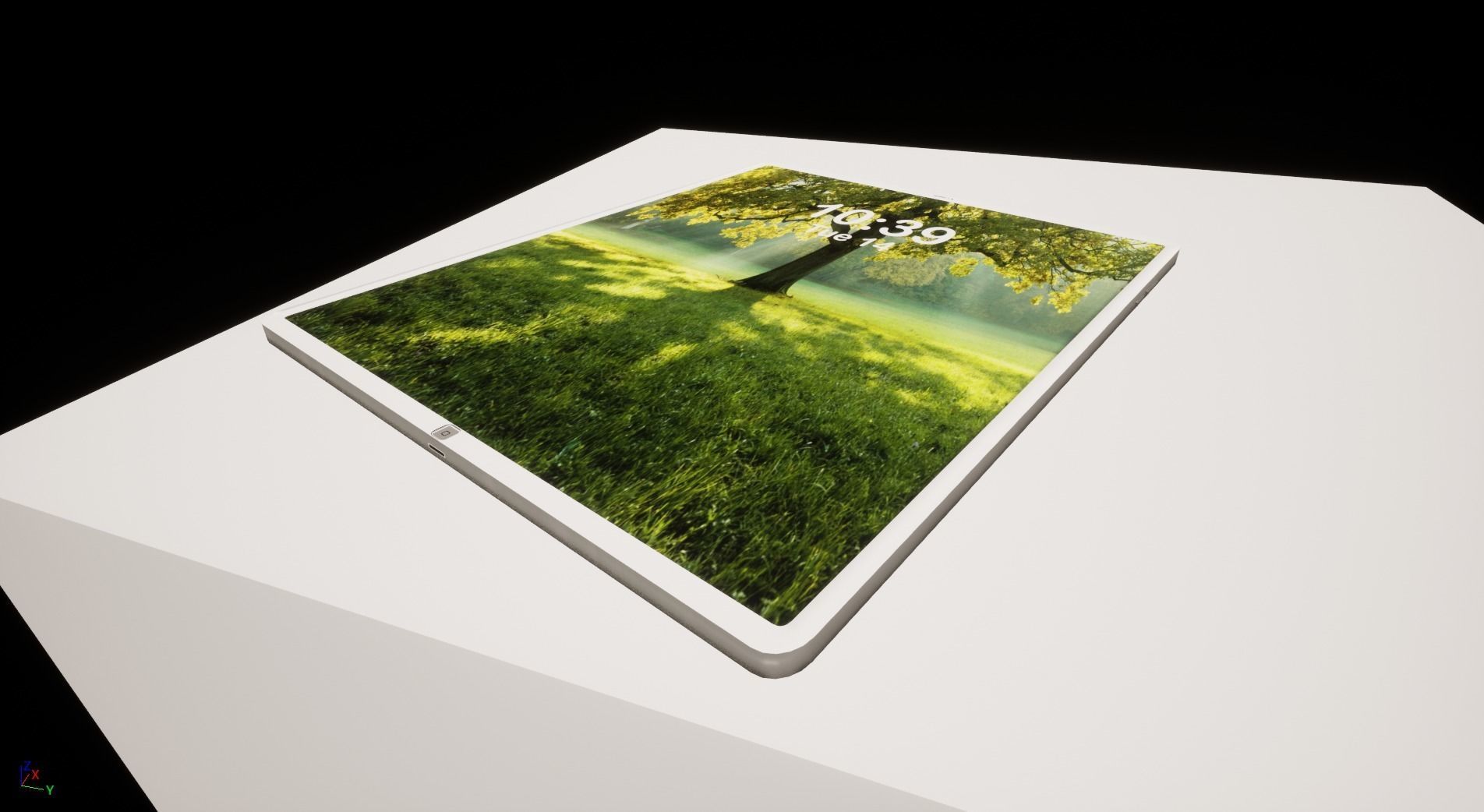 3D model Low Poly Tablet VR / AR / low-poly | CGTrader