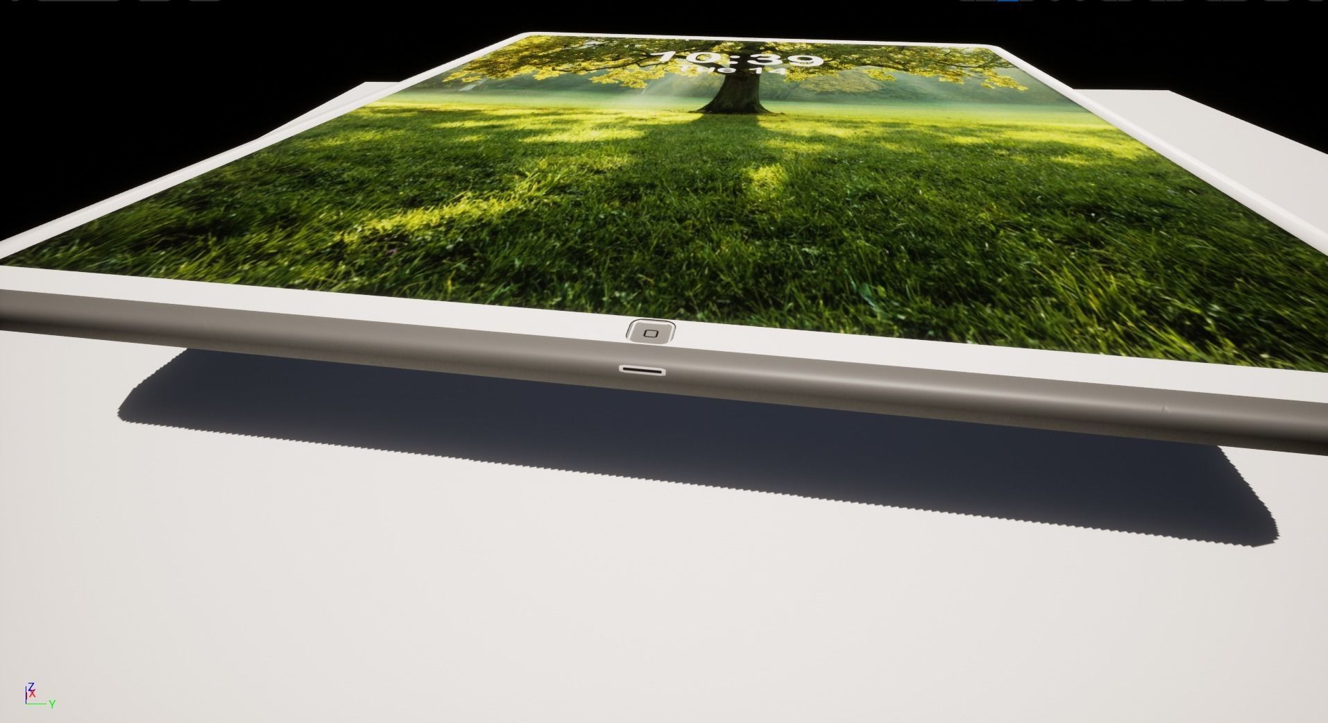 3D model Low Poly Tablet VR / AR / low-poly | CGTrader