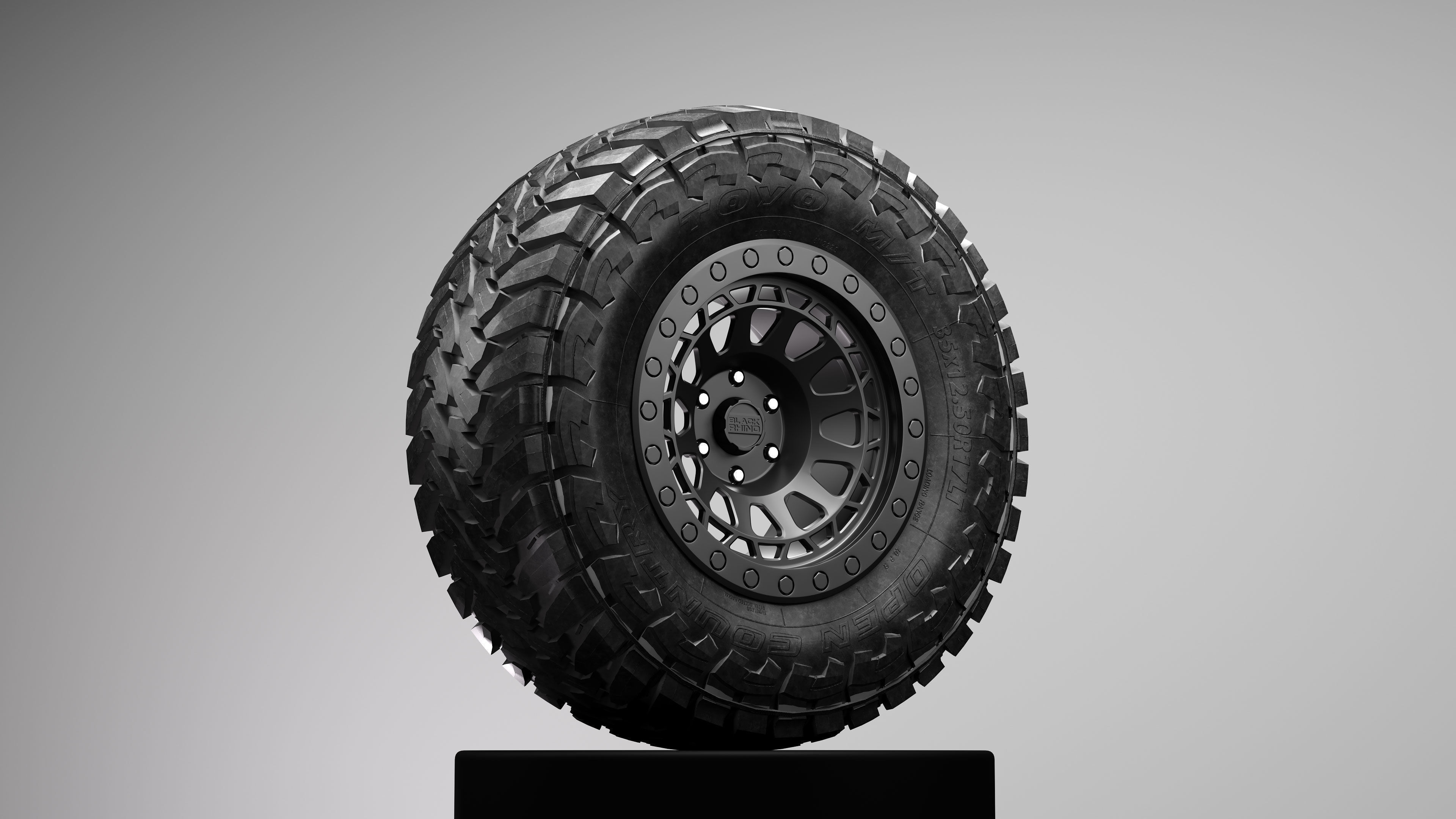 3D model Toyo Open Country MT Low Poly VR / AR / low-poly | CGTrader