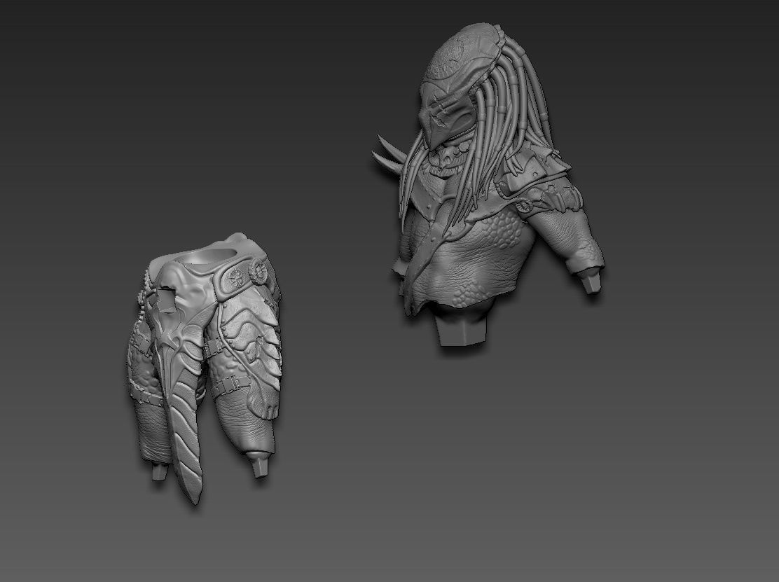 predator 3d 3D model 3D printable | CGTrader