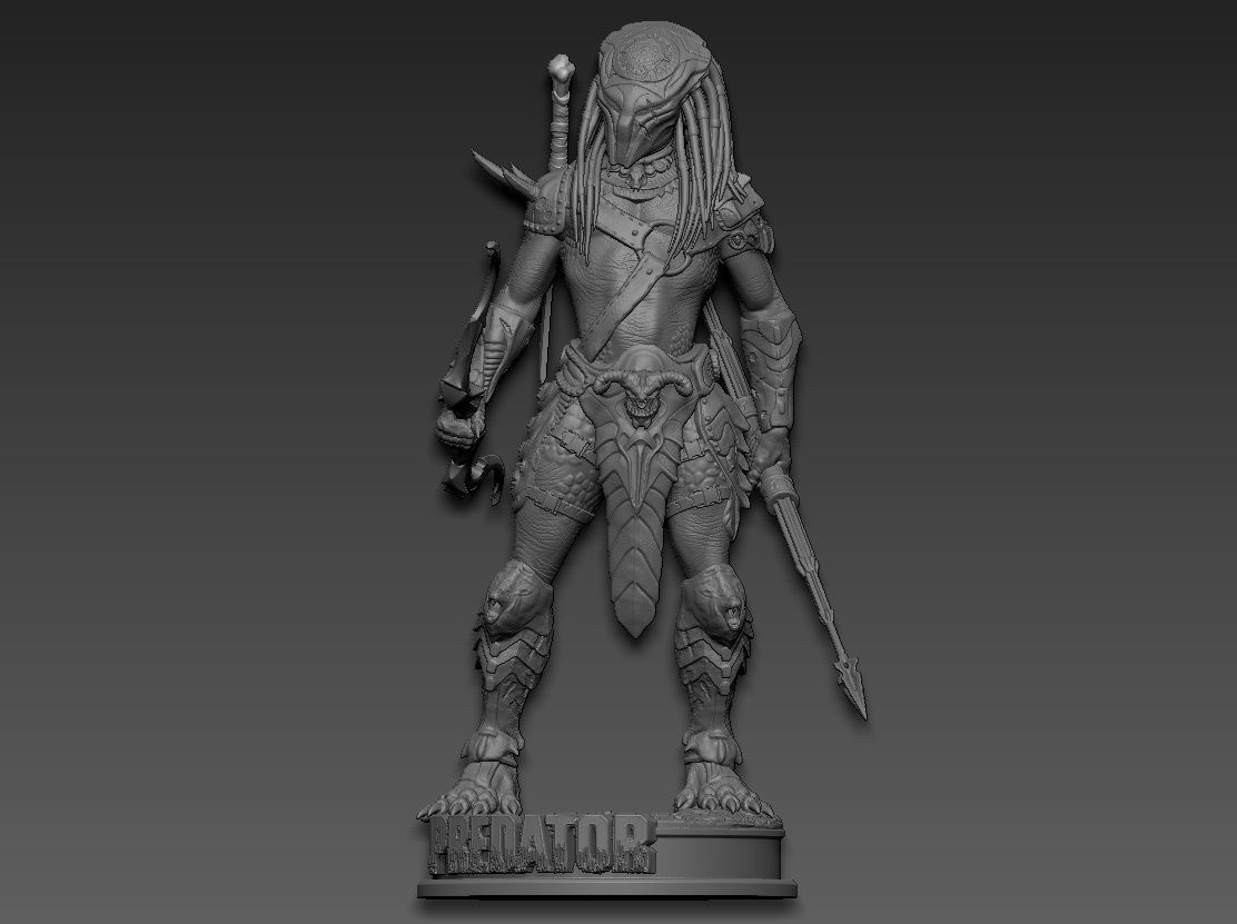predator 3d 3D model 3D printable | CGTrader