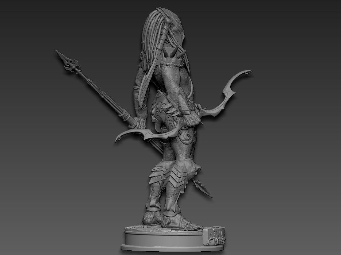 predator 3d 3D model 3D printable | CGTrader