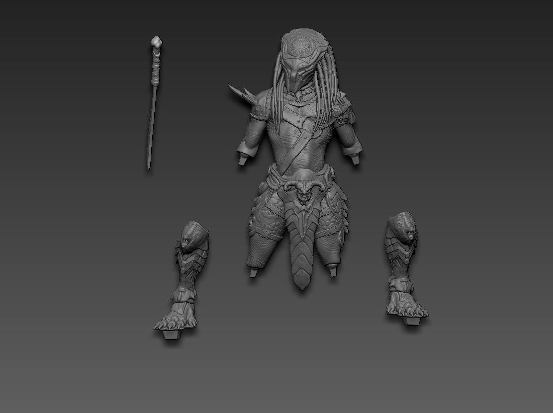 predator 3d 3D model 3D printable | CGTrader