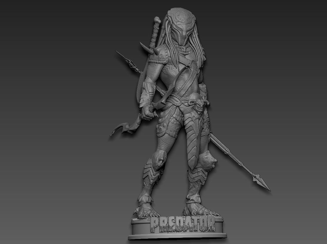 predator 3d 3D model 3D printable | CGTrader