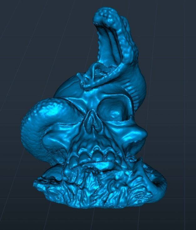 Snake Skull 3D model 3D printable | CGTrader