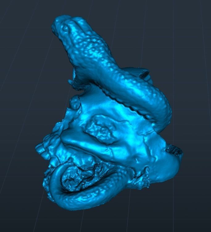Snake Skull 3D model 3D printable | CGTrader