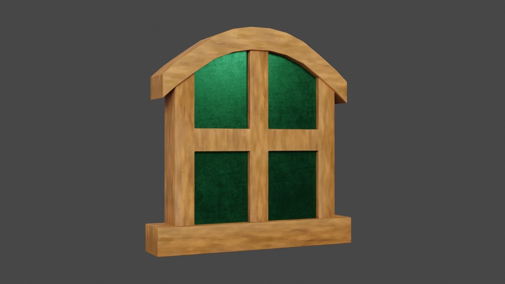 3D model Fairy Tale Window VR / AR / low-poly | CGTrader