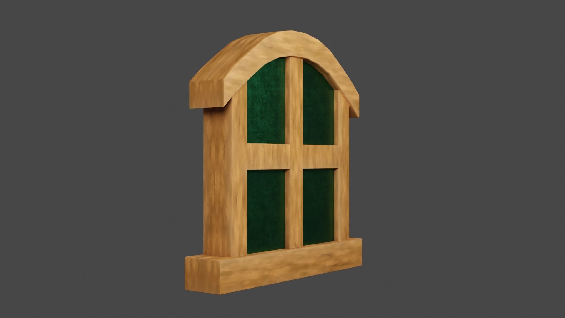 3D model Fairy Tale Window VR / AR / low-poly | CGTrader