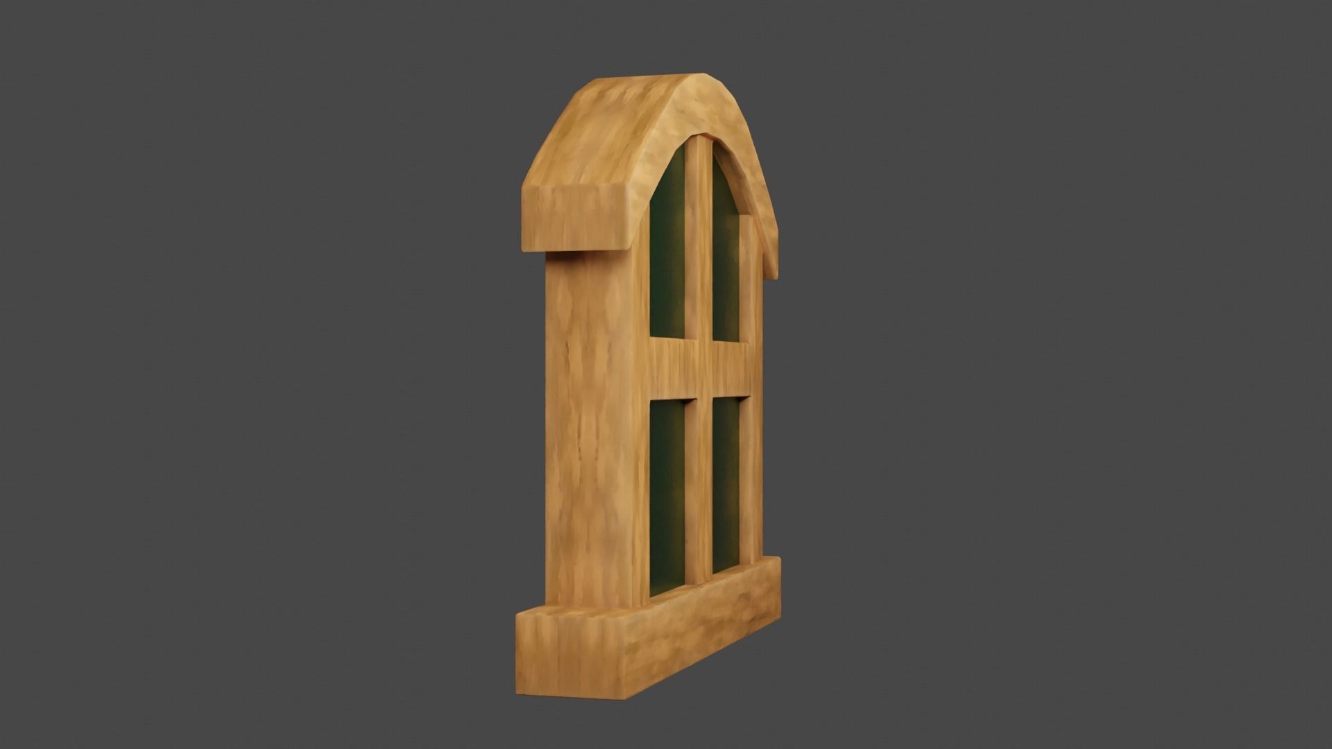 3D model Fairy Tale Window VR / AR / low-poly | CGTrader